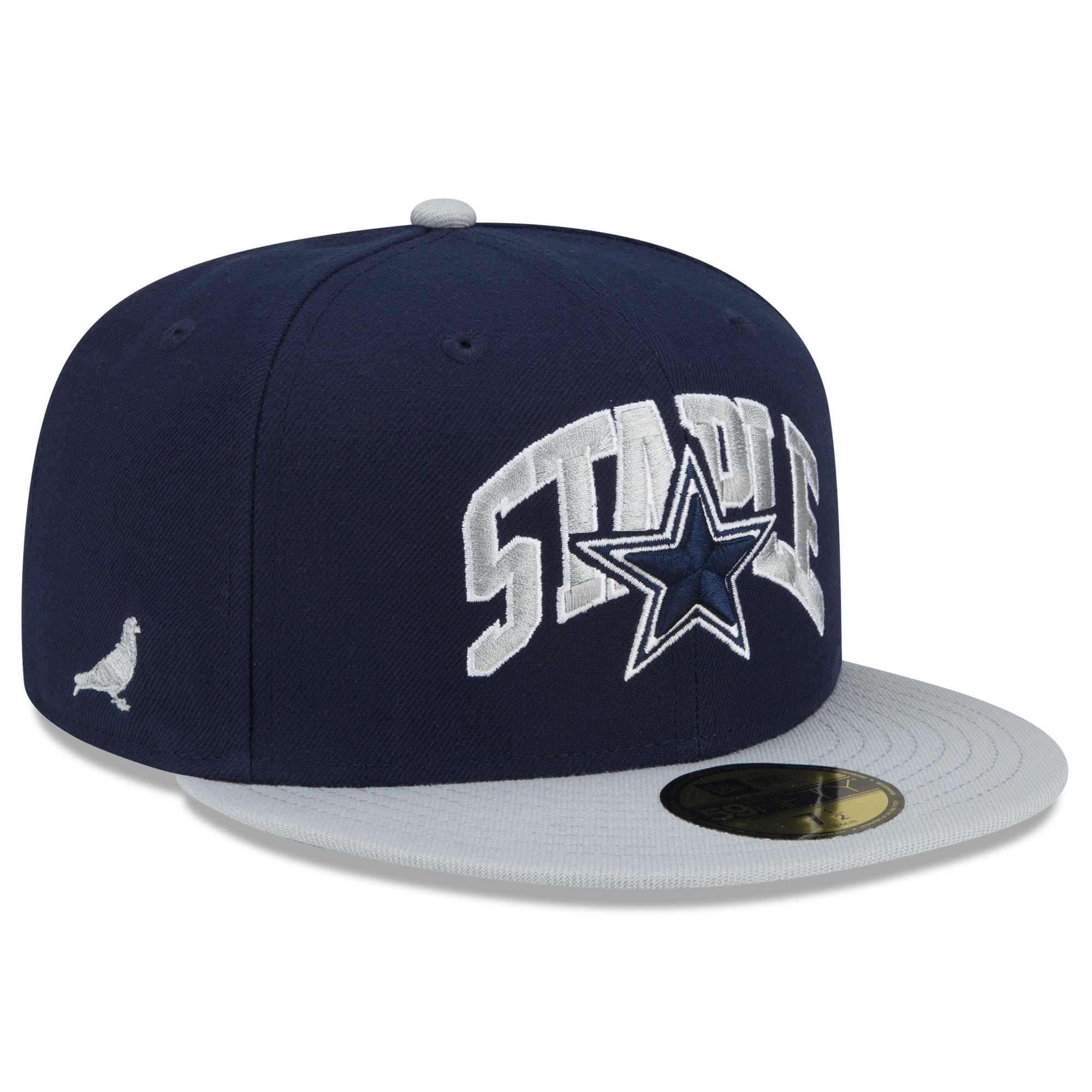 Men's New Era Navy/Gray Dallas Cowboys NFL x Staple Collection 59FIFTY ...