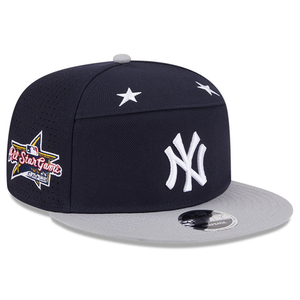 Men's New Era Navy/Gray New York Yankees 2025 MLB All-Star Game Side ...