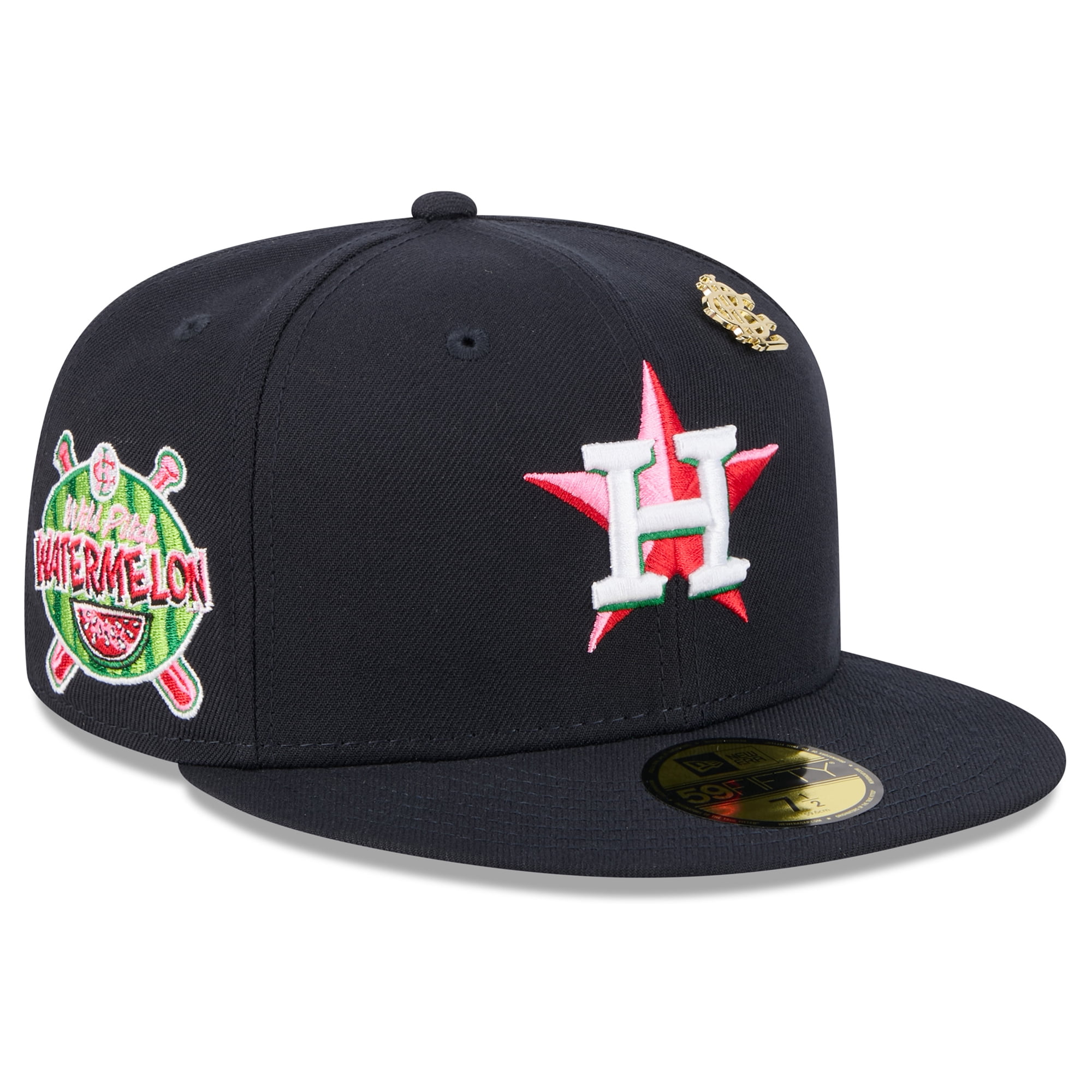 Men's New Era Navy Houston Astros 2025 Big League Chew 59FIFTY Fitted ...