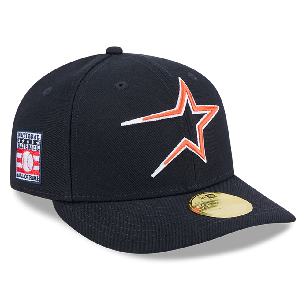 Men's New Era Navy Houston Astros Baseball Hall of Fame 59FIFTY Low ...