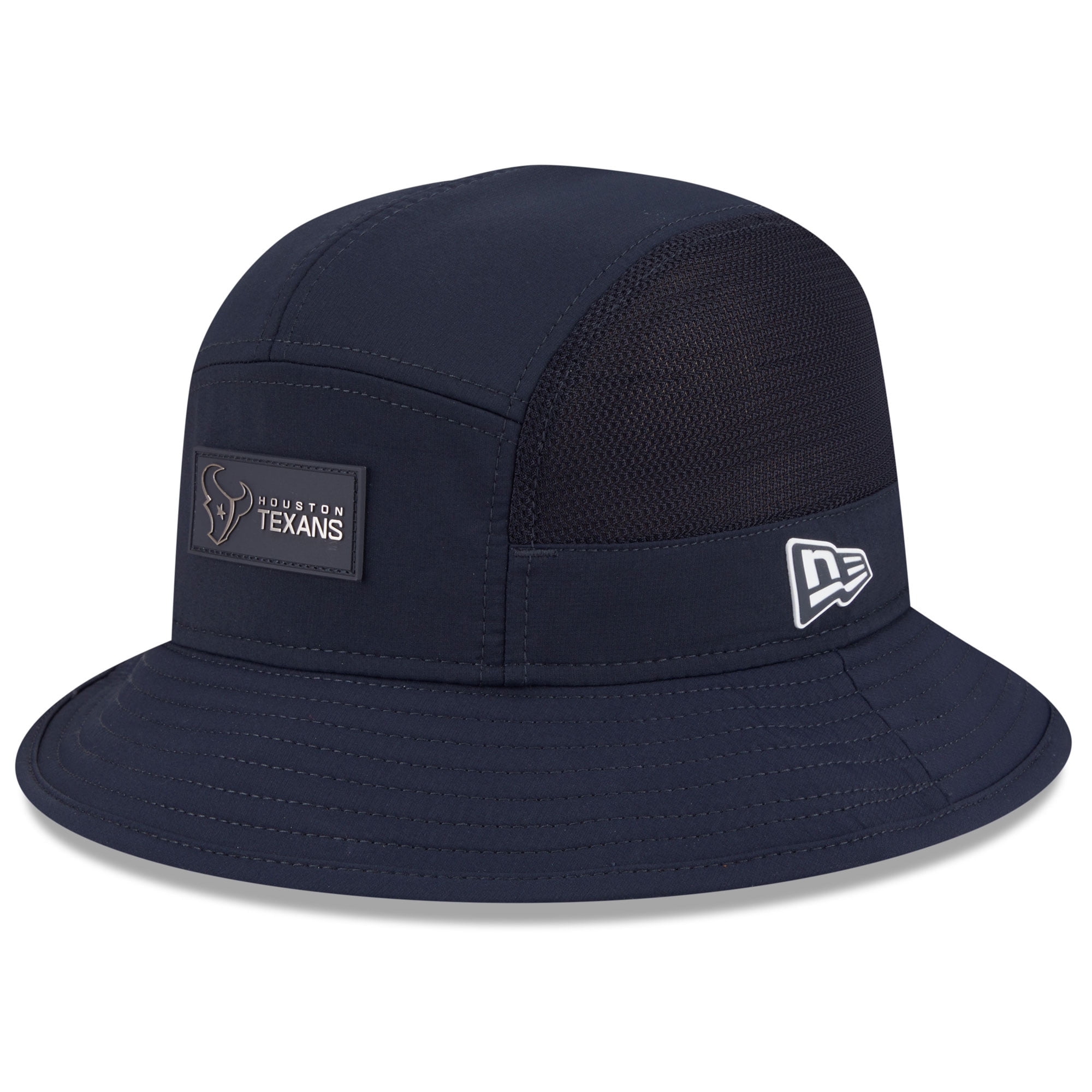 Men's New Era Navy Houston Texans 2025 Sideline Bucket Hat - Walmart.com