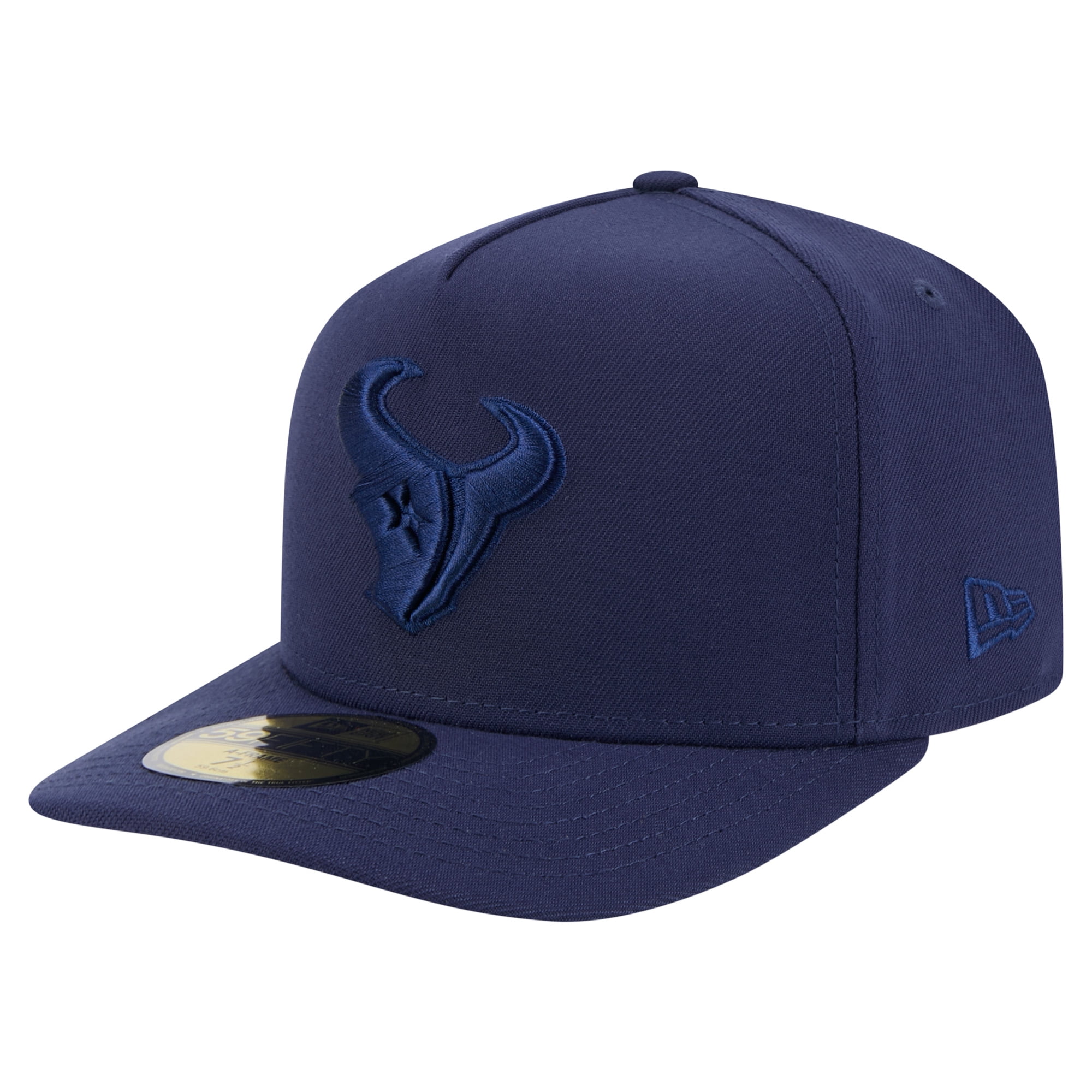 Men's New Era Navy Houston Texans Color Pack A-Frame 59FIFTY Fitted Hat - Walmart.com
