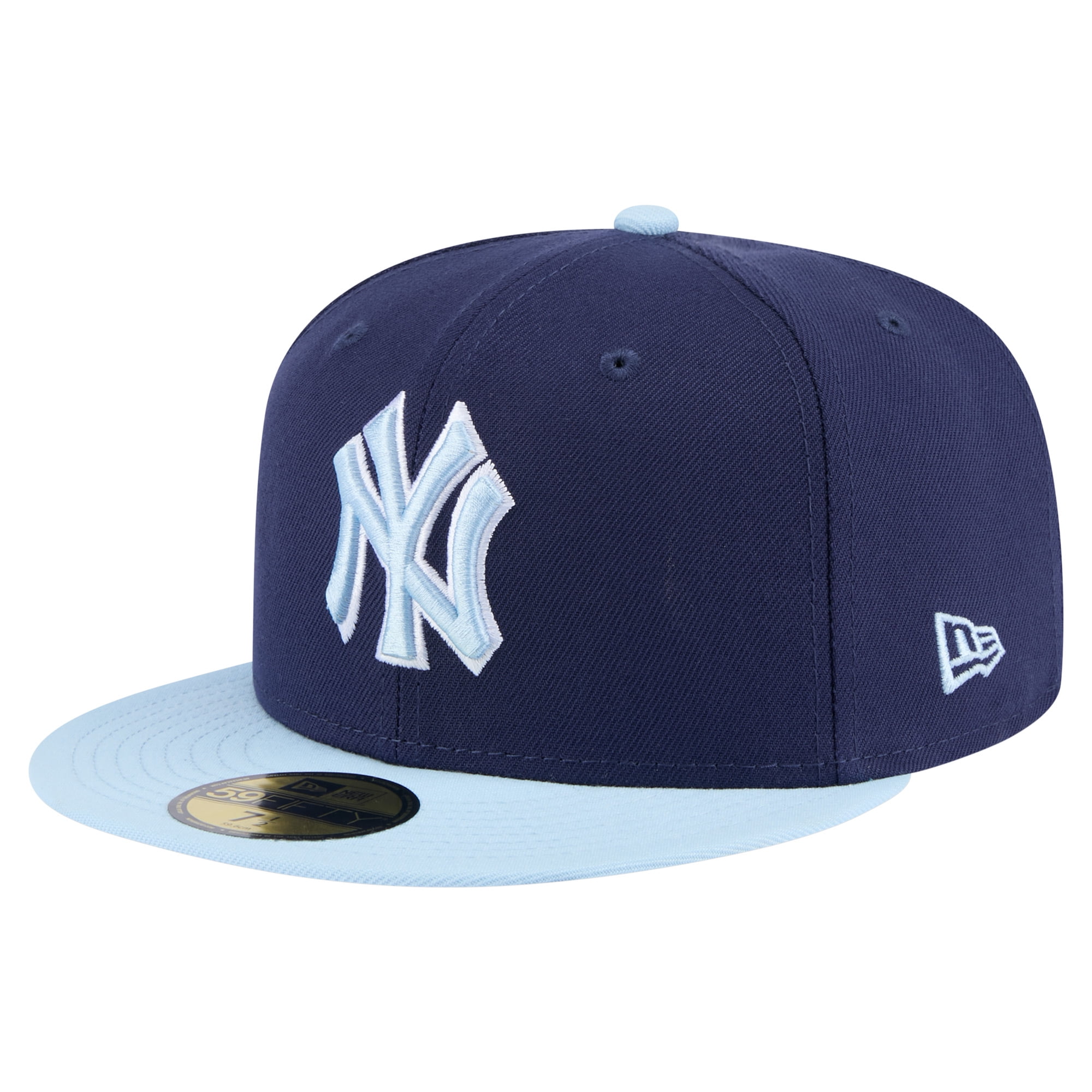 Men's New Era Navy/Light Blue New York Yankees Color Pack 2-Tone ...
