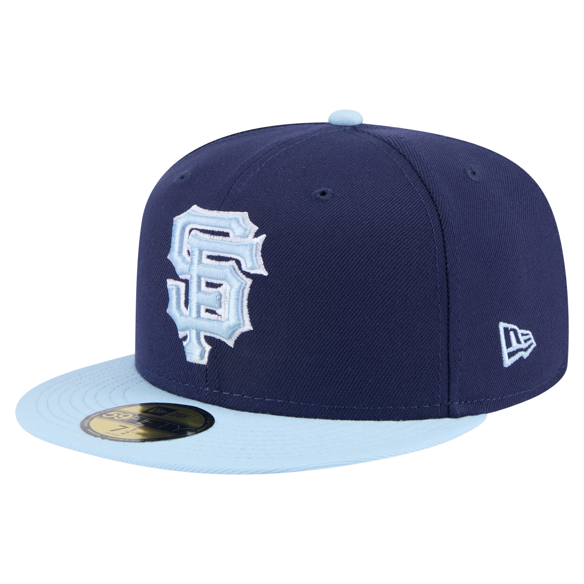 Men's New Era Navy/Light Blue San Francisco Giants Color Pack 2-Tone ...