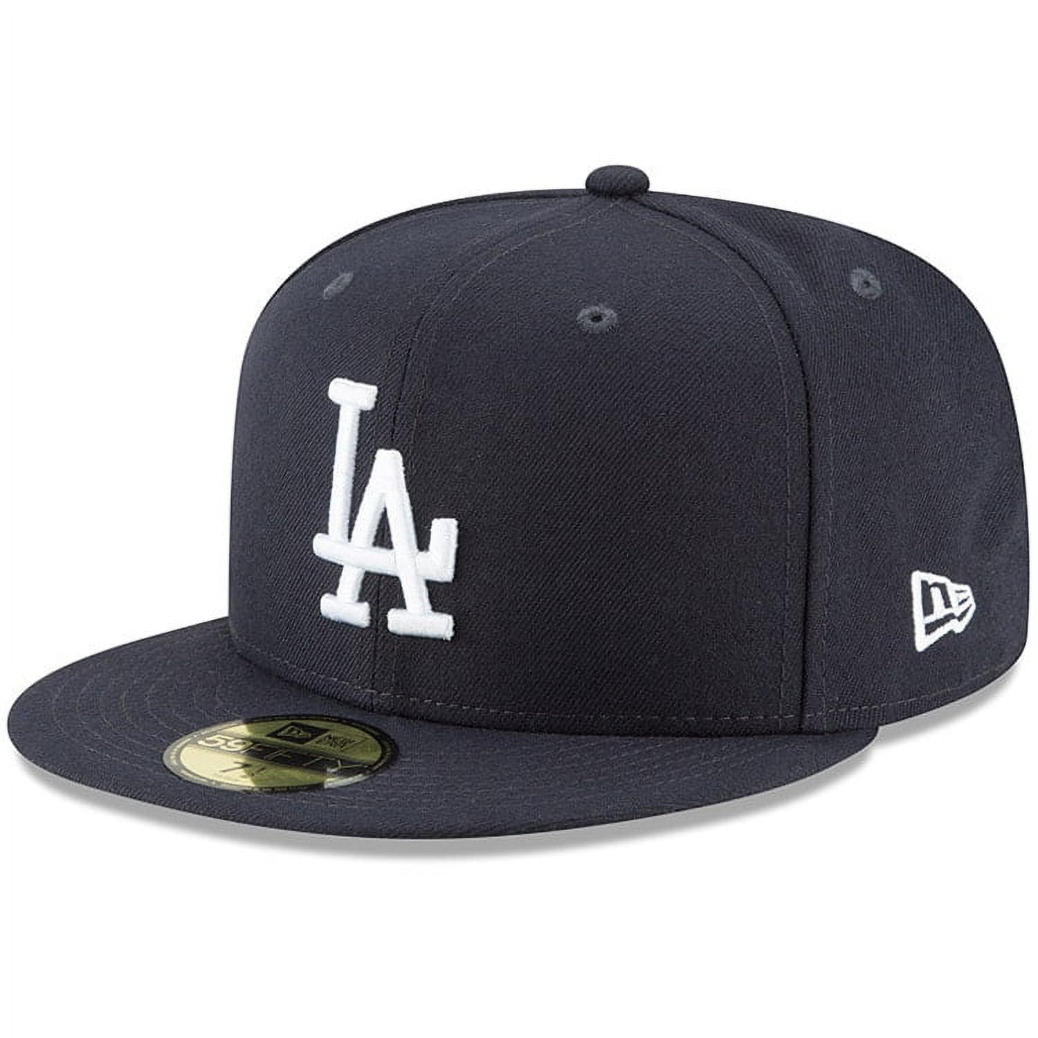 Men's New Era Navy Los Angeles Dodgers Fashion Color Basic 59FIFTY ...