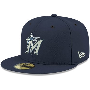 Men's New Era Blue/Black Miami Marlins 2025 Spring Training Low Profile ...