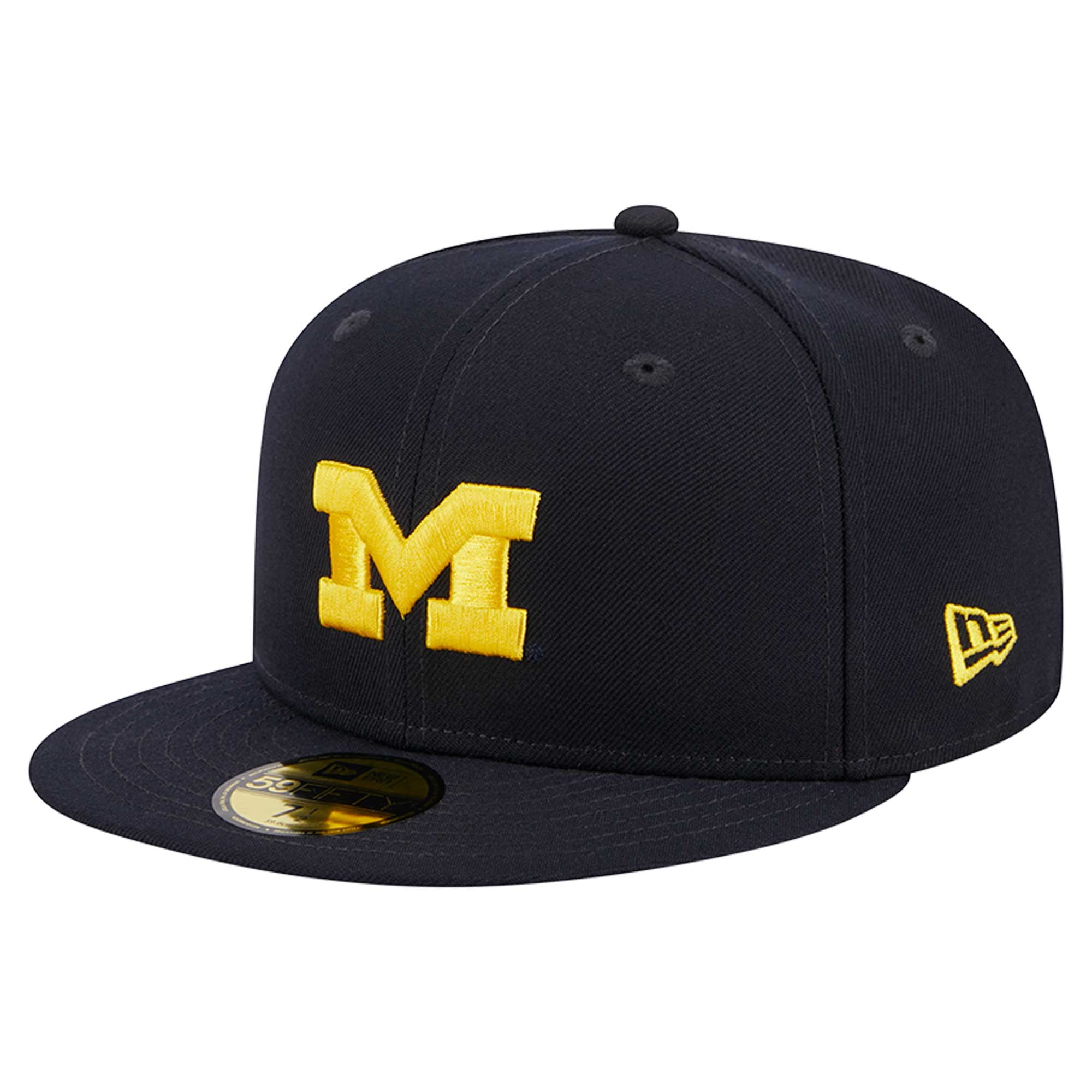 Men's New Era Navy Michigan Wolverines 59FIFTY Fitted Hat - Walmart.com