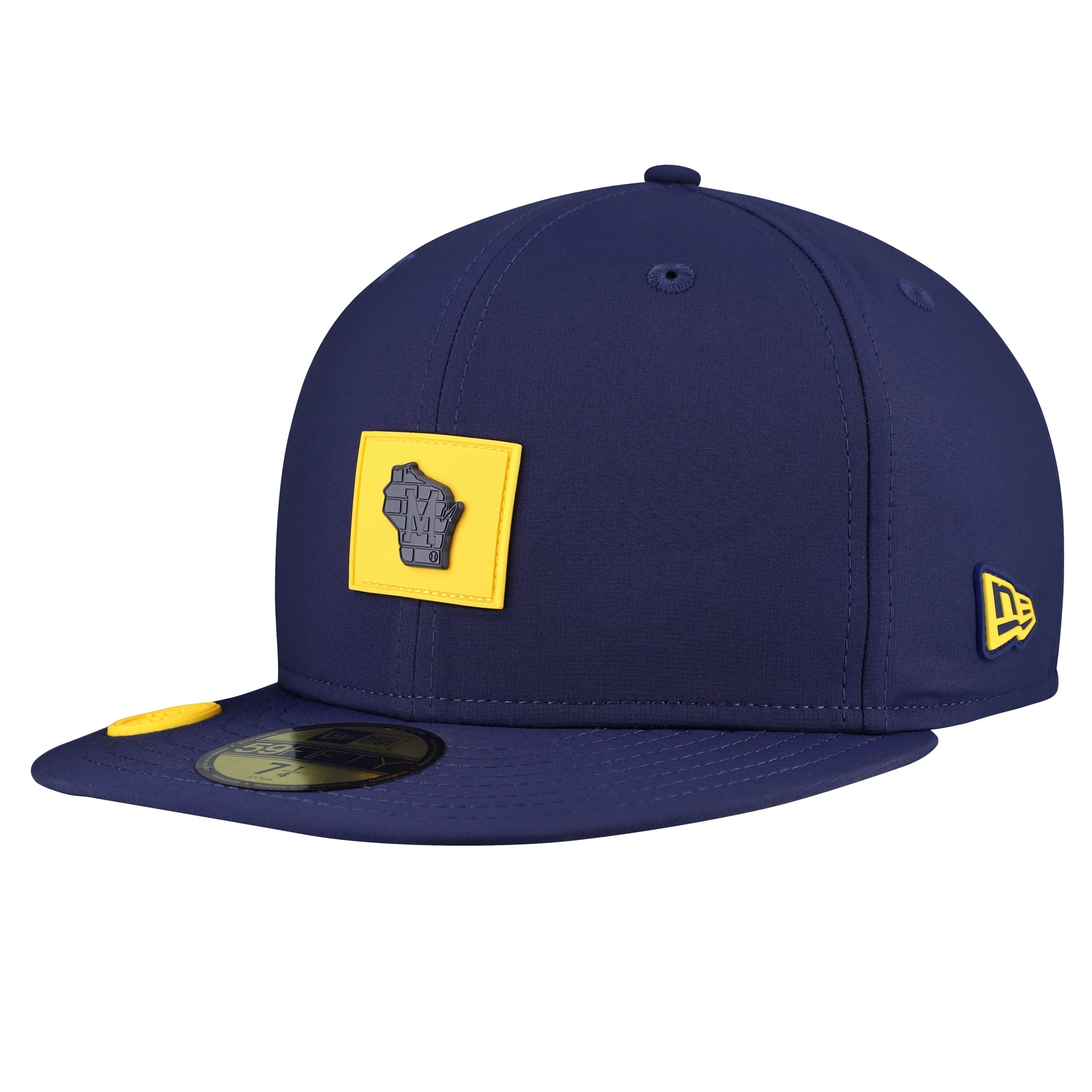 Men's New Era Navy Milwaukee Brewers 2026 Clubhouse Alternate 59FIFTY ...