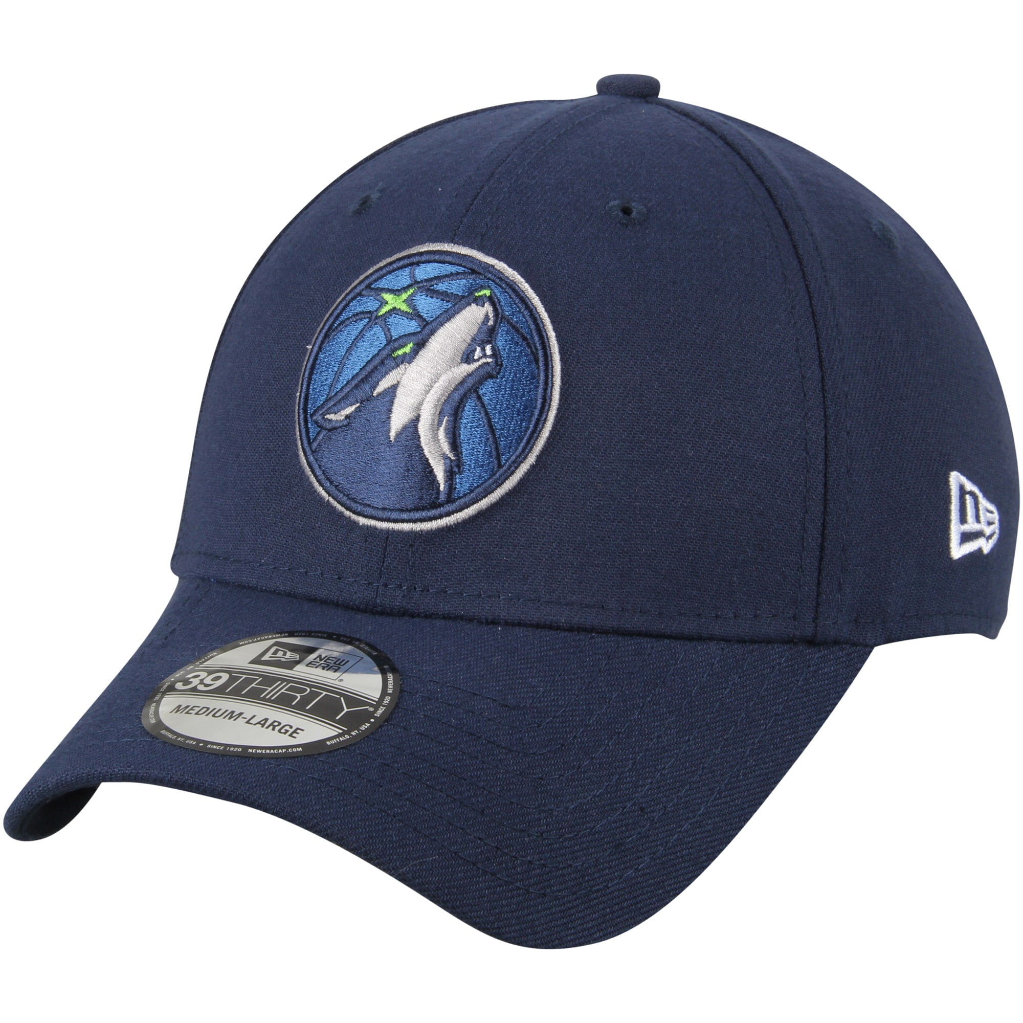 Men's New Era Navy Minnesota Timberwolves Team Classic 39THIRTY Flex ...