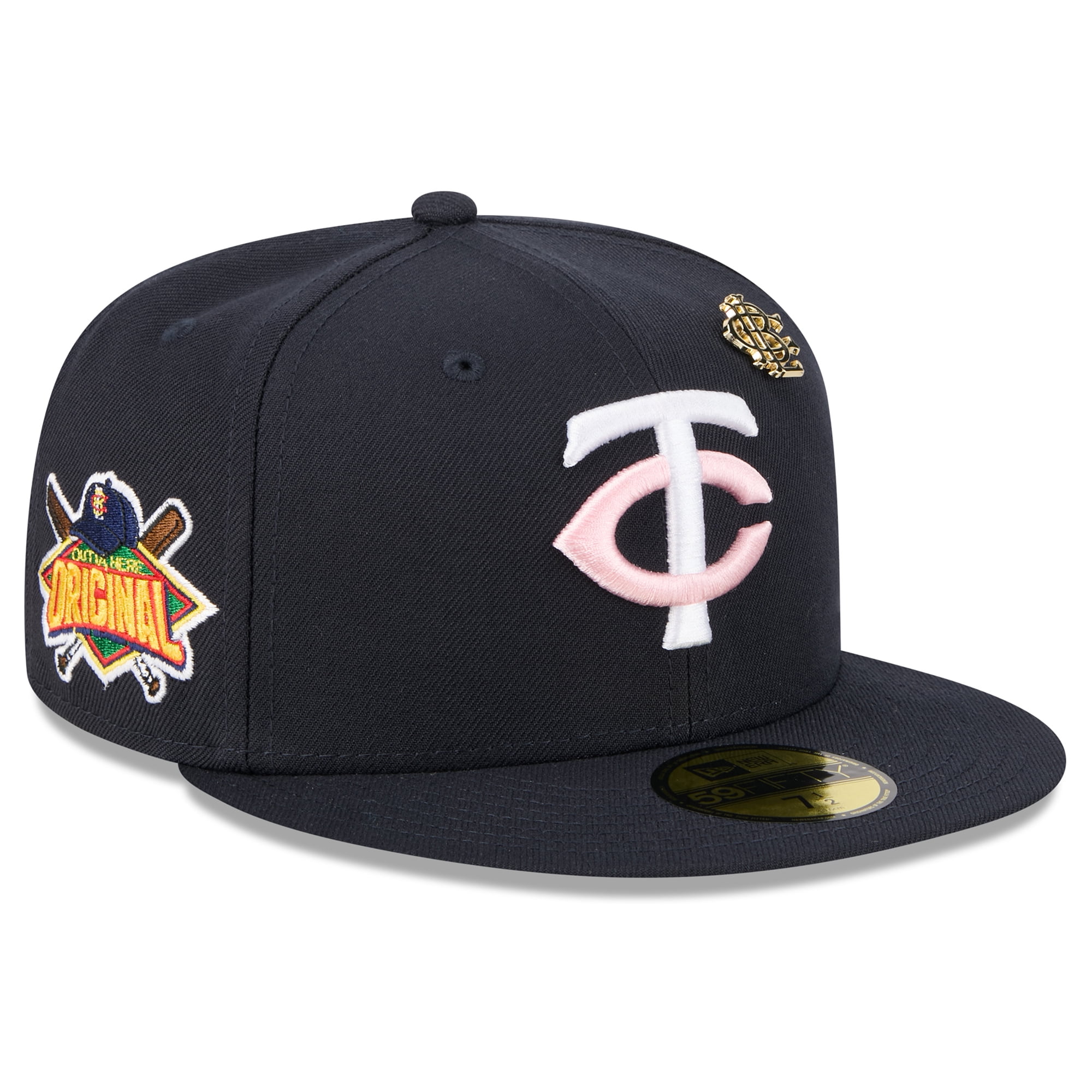 Men's New Era Navy Minnesota Twins 2025 Big League Chew 59FIFTY Fitted ...