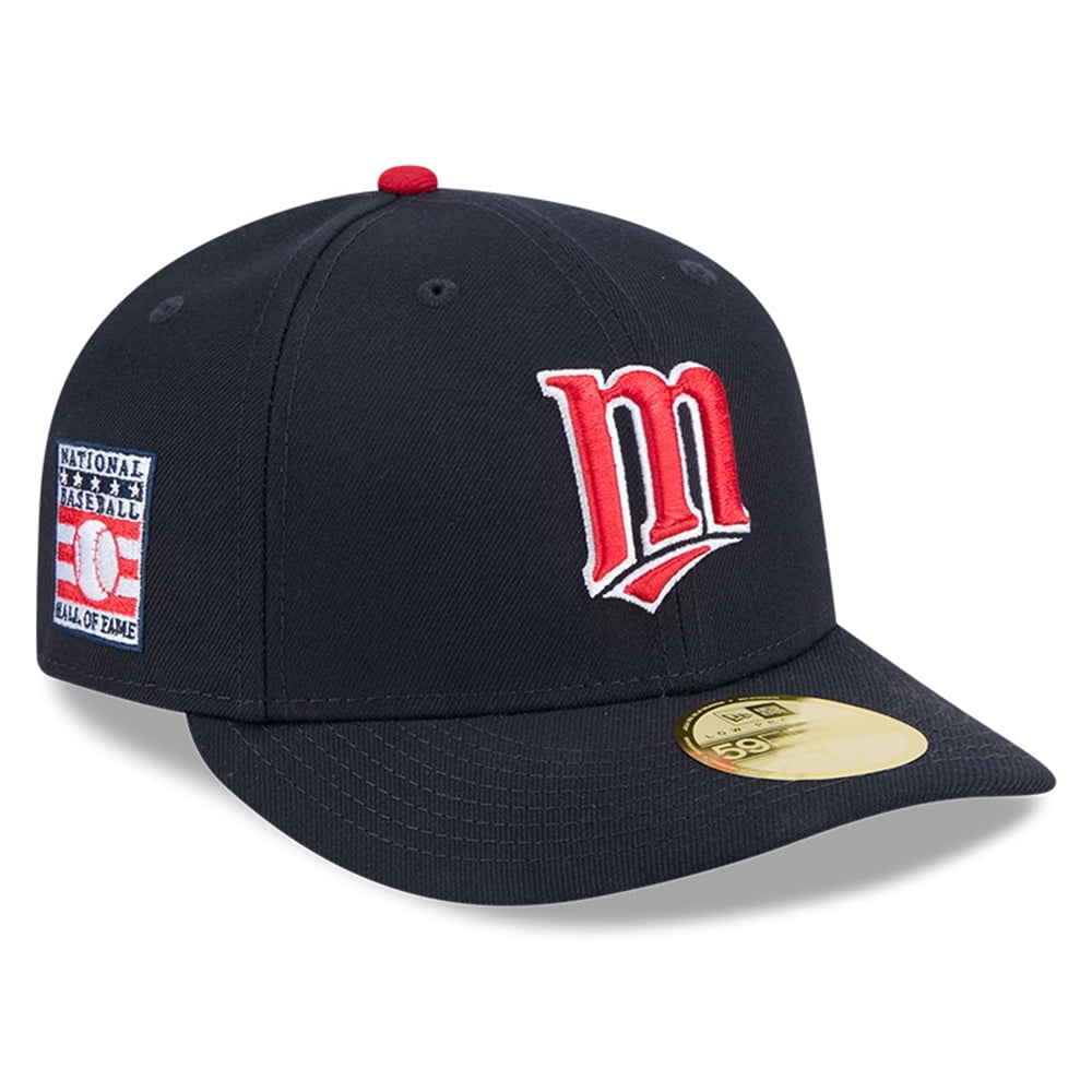 Men's New Era Navy Minnesota Twins Baseball Hall of Fame 59FIFTY Low ...