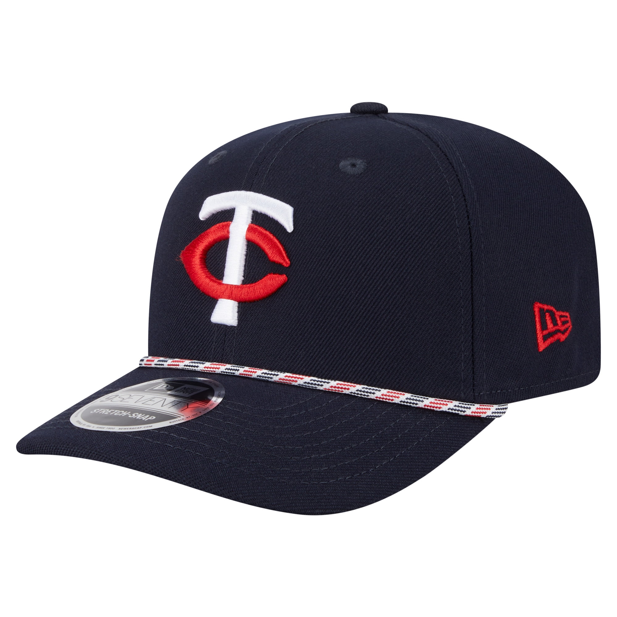 Men's New Era Navy Minnesota Twins Multi-Rope 9SEVENTY Stretch-Snap Hat - Walmart.com