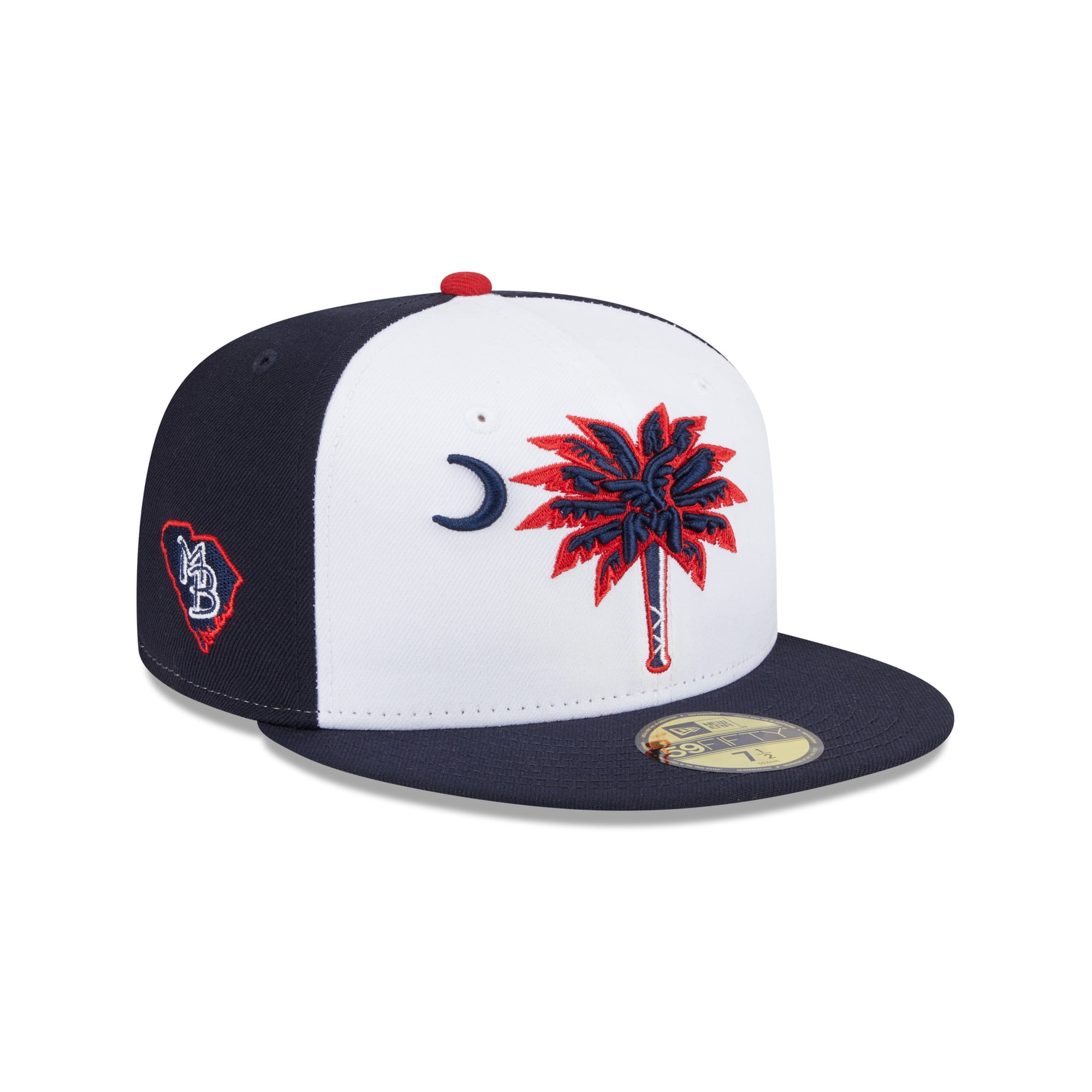 Men's-New Era Navy Myrtle Beach Pelicans Theme Nights 59FIFTY Fitted ...