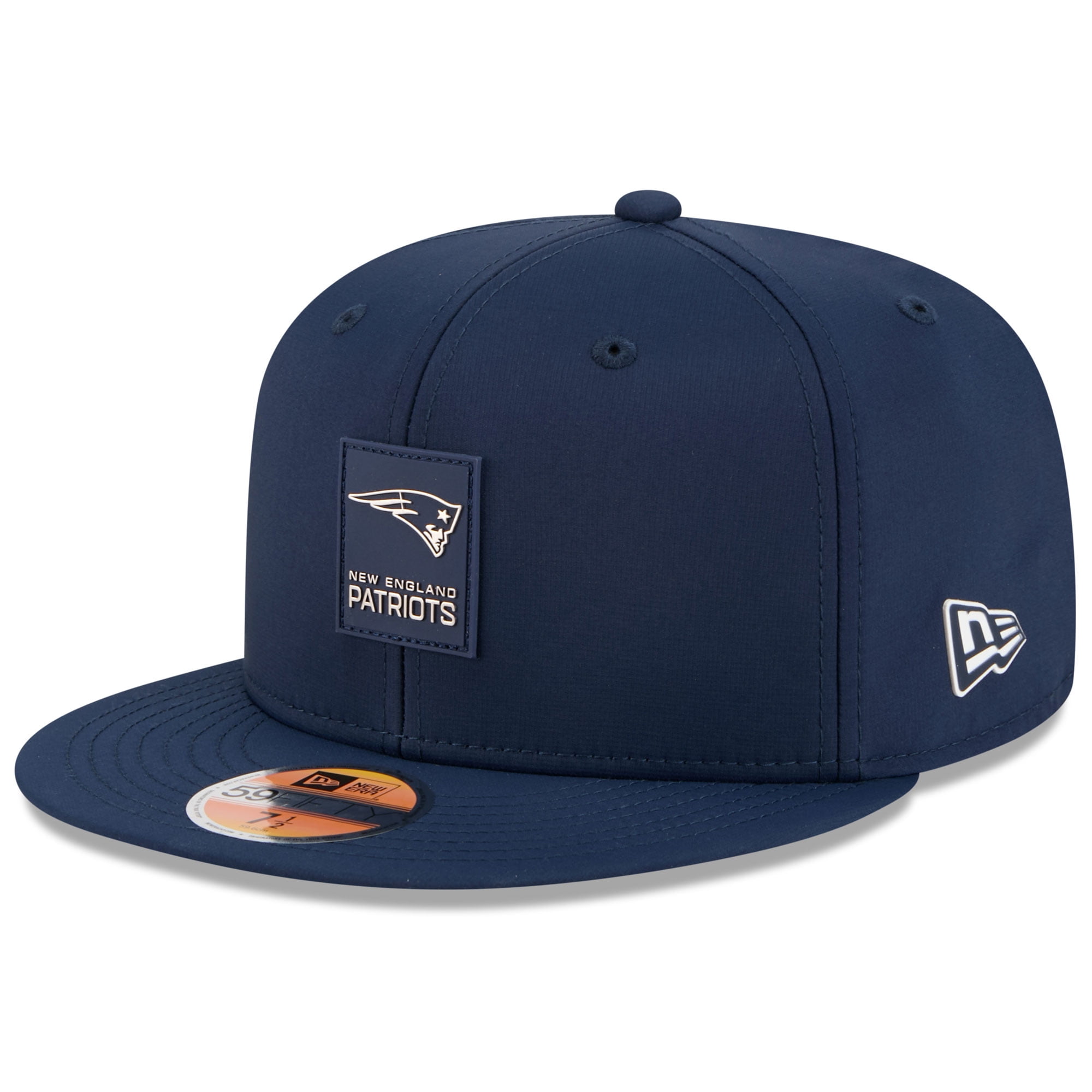 Men's New Era Navy New England Patriots 2025 Sideline 59FIFTY Fitted ...