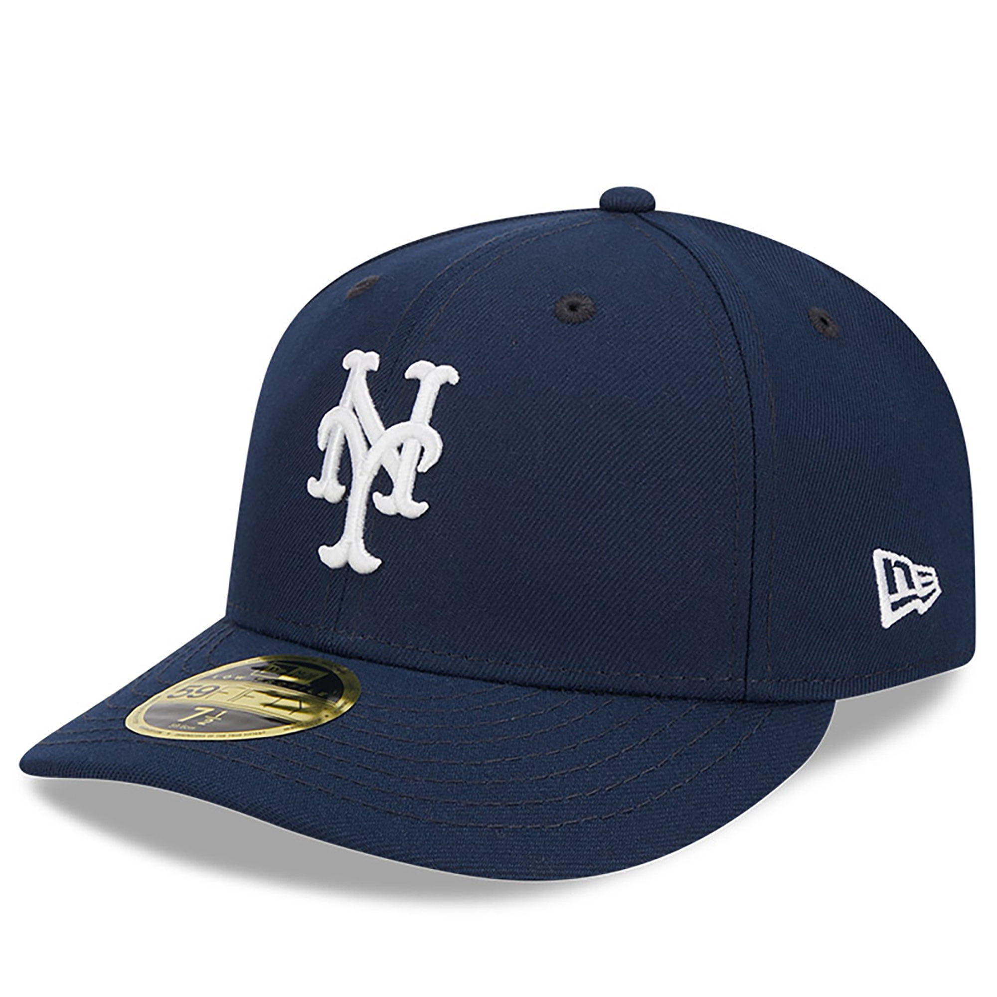 Men's New Era Navy New York Mets Oceanside Low Profile 59FIFTY Fitted ...