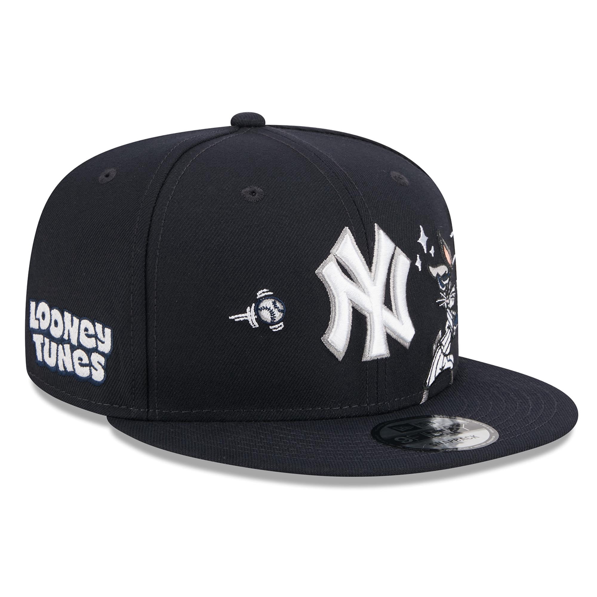 Men's New Era Navy New York Yankees Looney Tunes Bugs Bunny 9FIFTY ...