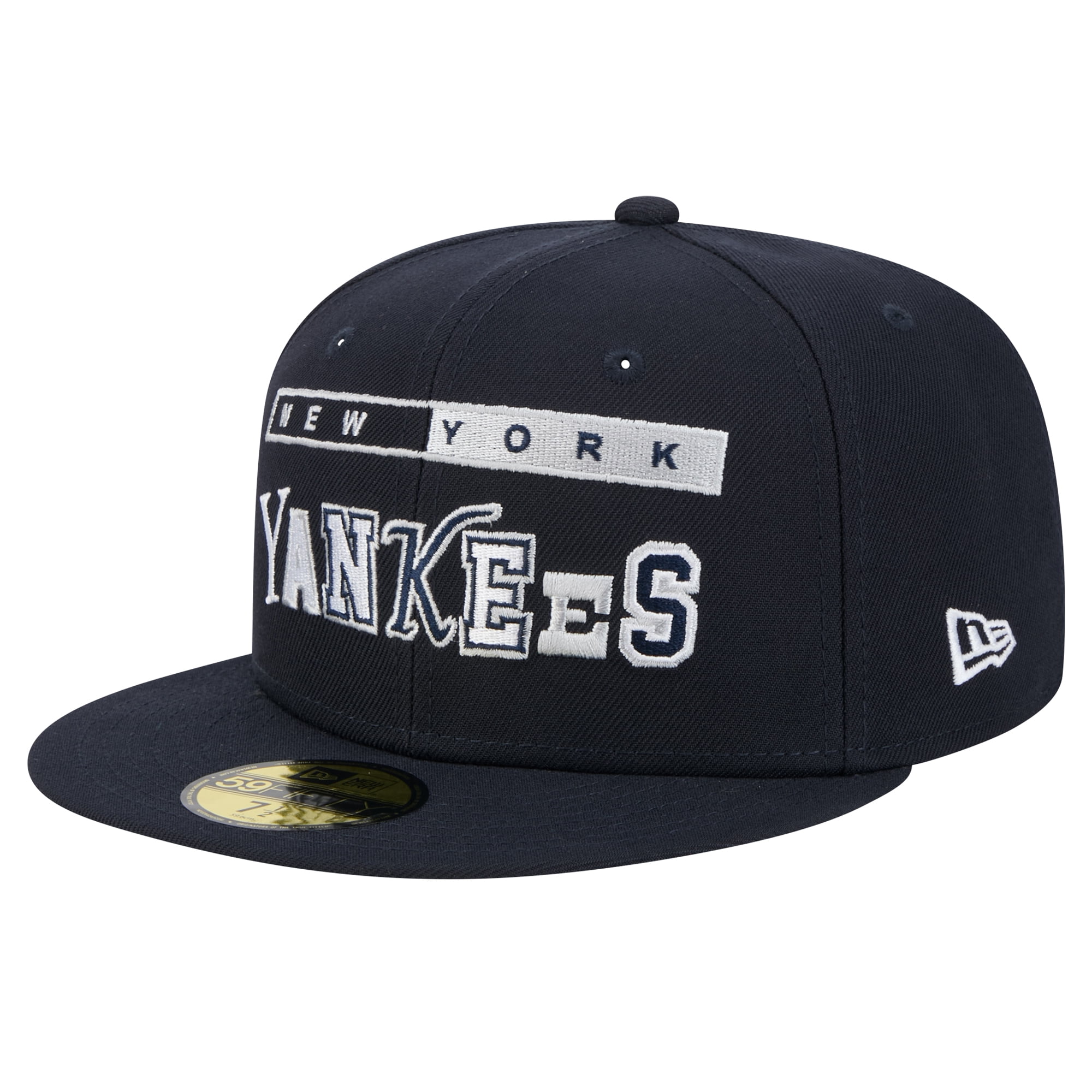 Men's New Era Navy New York Yankees Ransom 59FIFTY Fitted Hat - Walmart.com