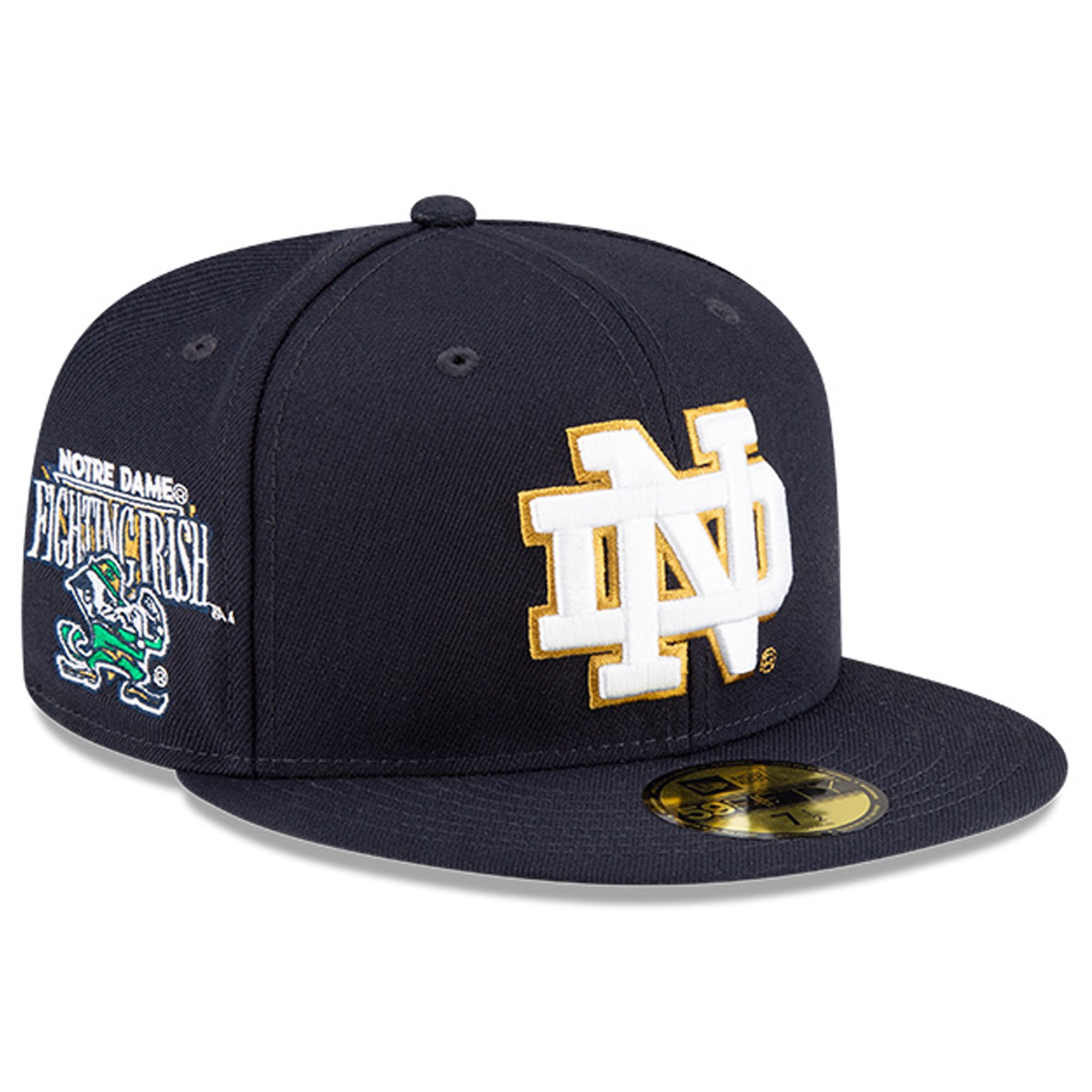 Men s New Era Navy Notre Dame Fighting Irish Throwback 59FIFTY Fitted men-s-new-era-navy-notre-dame-fighting-irish-throwback-59fifty-fitted