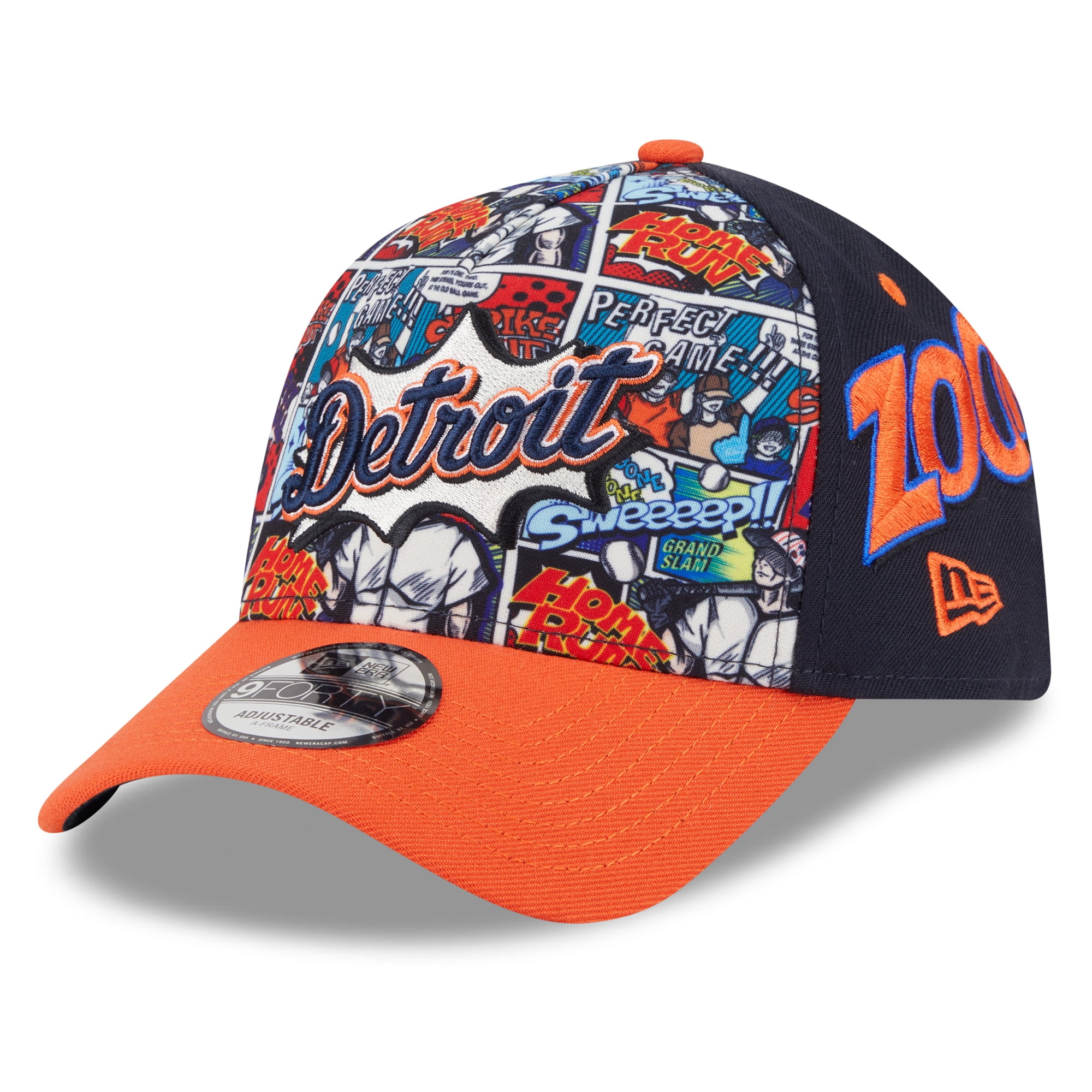 Men's New Era Navy/Orange Detroit Tigers 2025 MLB Diamond Hero Edition ...