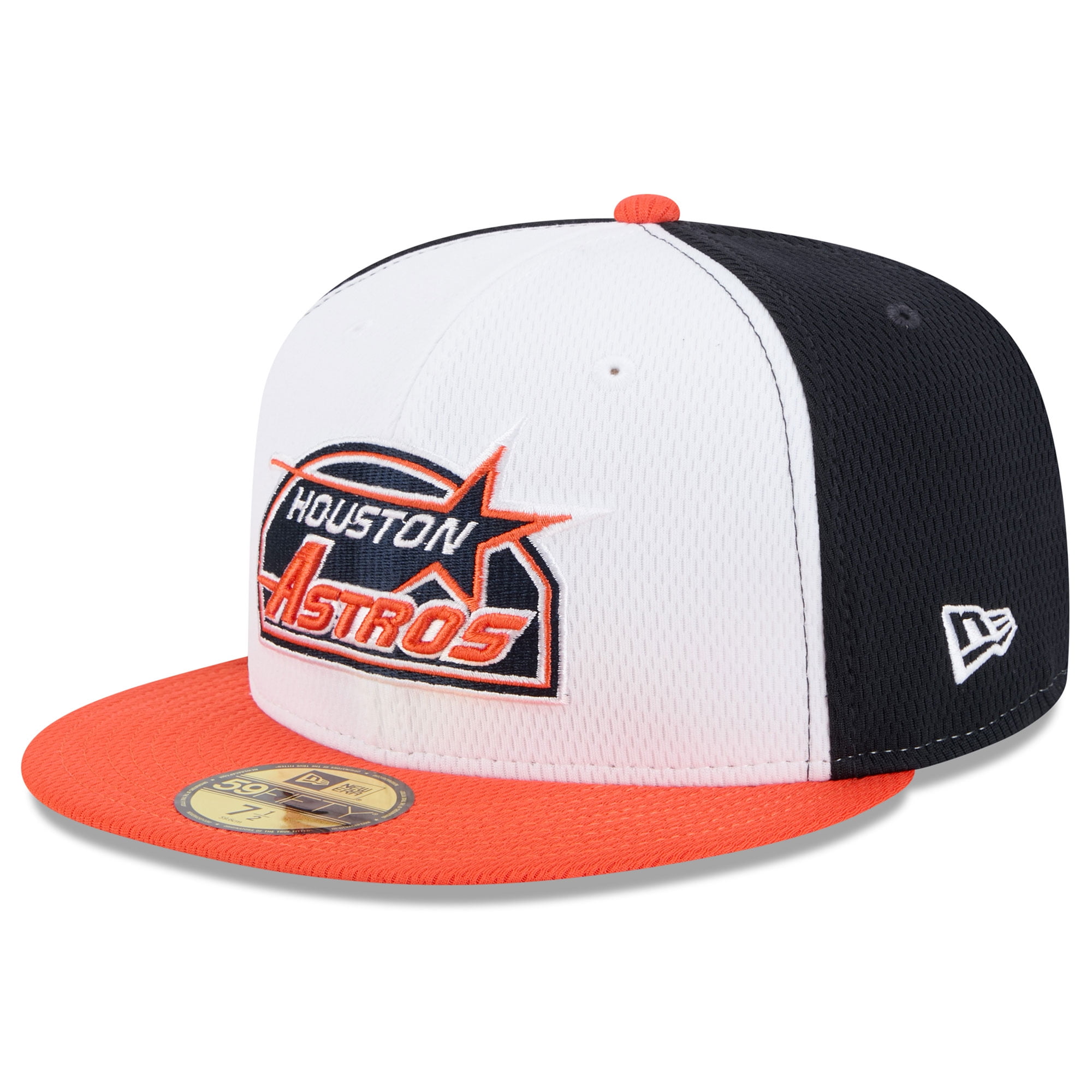 Men's New Era Navy/Orange Houston Astros 2025 MLB Clubhouse 59FIFTY ...