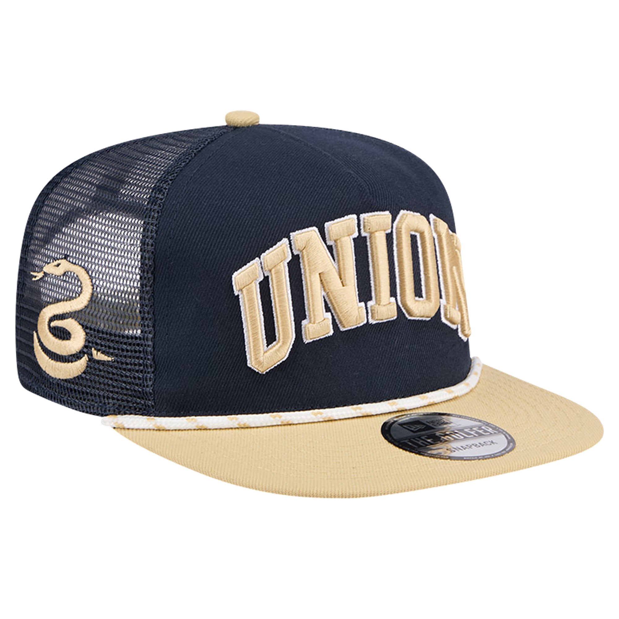 Men's New Era Navy Philadelphia Union Throwback Golfer Snapback Hat ...