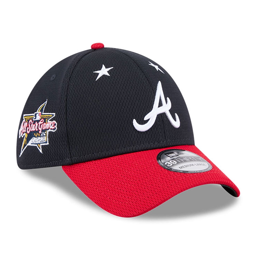 Men's New Era Navy/Red Atlanta Braves 2025 MLB All-Star Game 39THIRTY ...