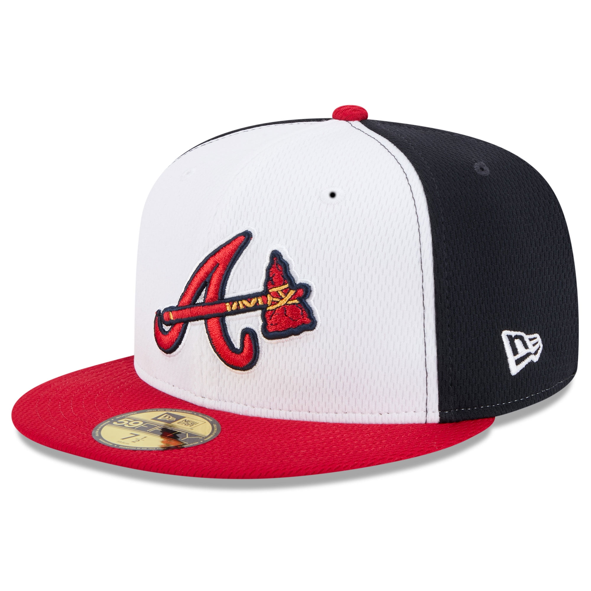 Men's New Era Navy/Red Atlanta Braves 2025 MLB Clubhouse 59FIFTY Fitted ...