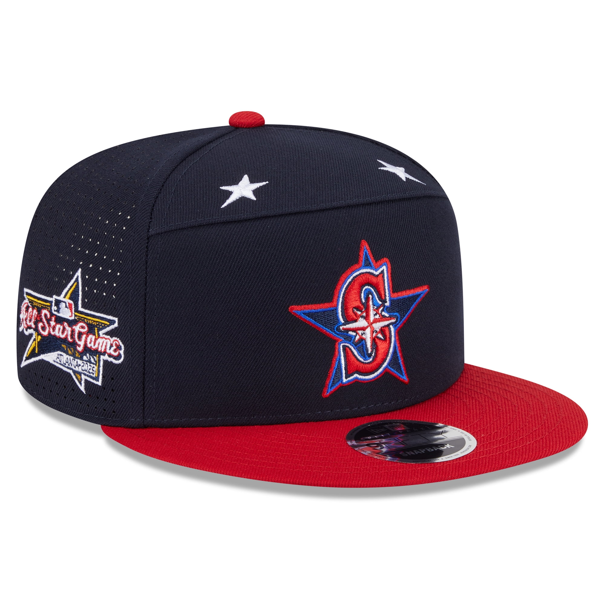 Men's New Era Navy/Red Seattle Mariners 2025 MLB All-Star Game Workout ...