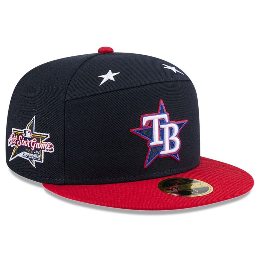 Men's New Era Navy/Red Tampa Bay Rays 2025 MLB All-Star Game Workout ...