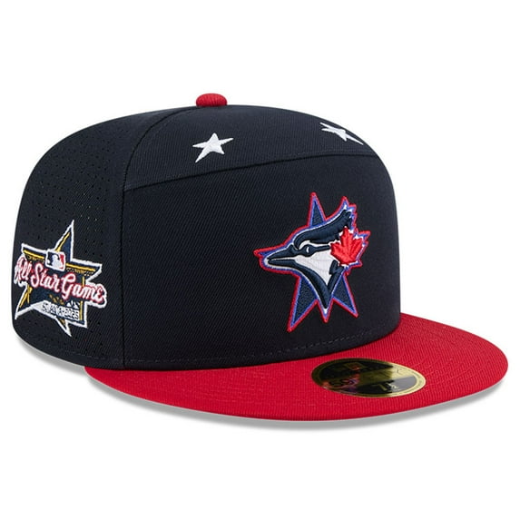 Men's New Era Navy/Red Toronto Blue Jays 2025 MLB All-Star Game Workout ...