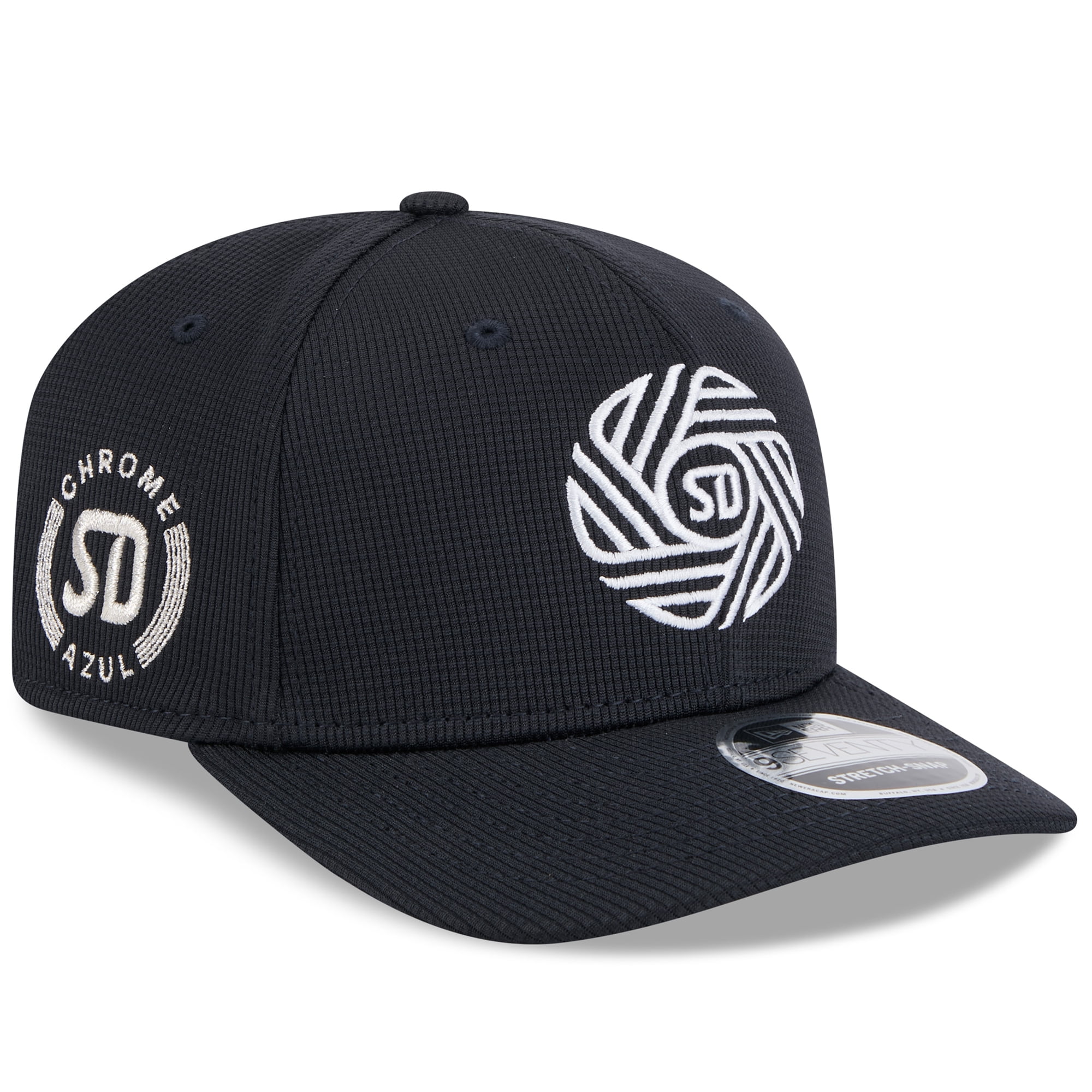 Men's New Era Navy San Diego FC 2025 Jersey Hook 9SEVENTY Stretch-Snap ...