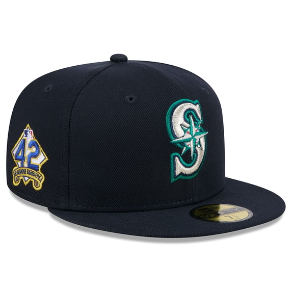 Men's New Era Navy Seattle Mariners 2025 Jackie Robinson Day 59FIFTY ...
