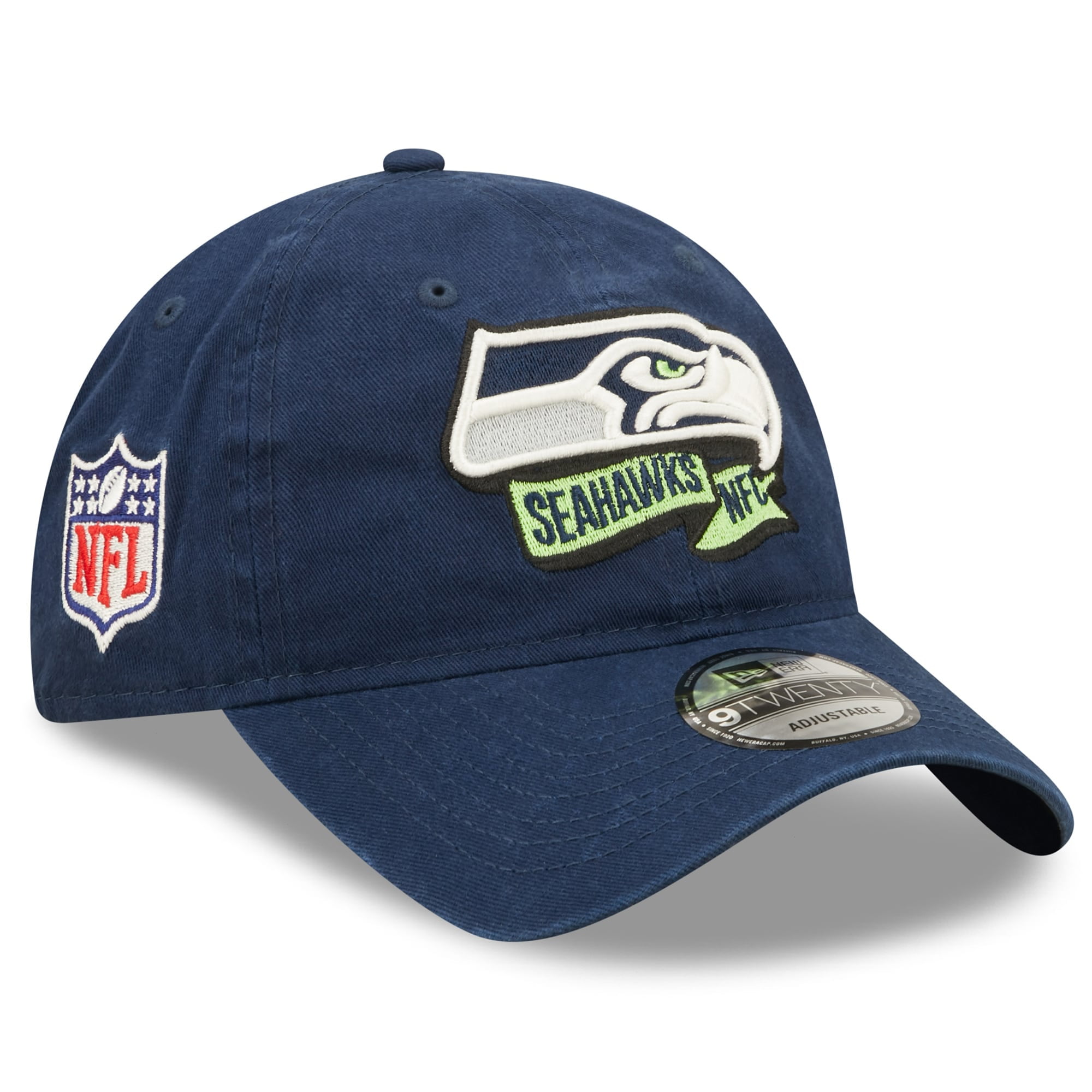 New Era Men's NFL Seattle Seahawks 2022 Sideline 9TWENTY Adjustable Cap ...