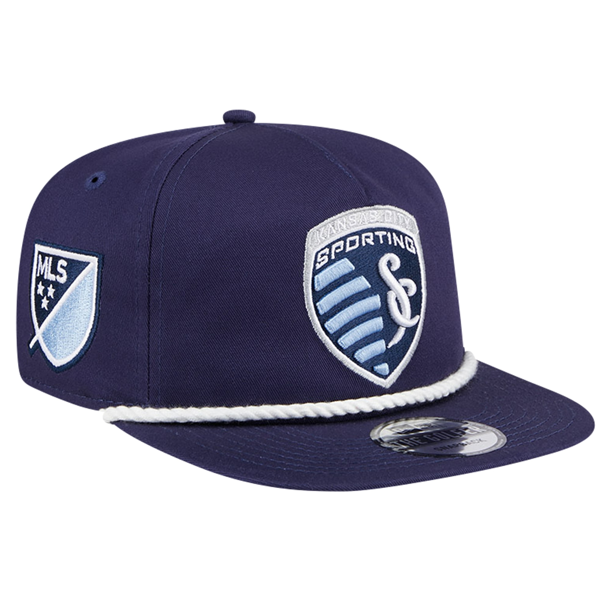 Men's New Era Navy Sporting Kansas City The Golfer Kickoff Collection ...