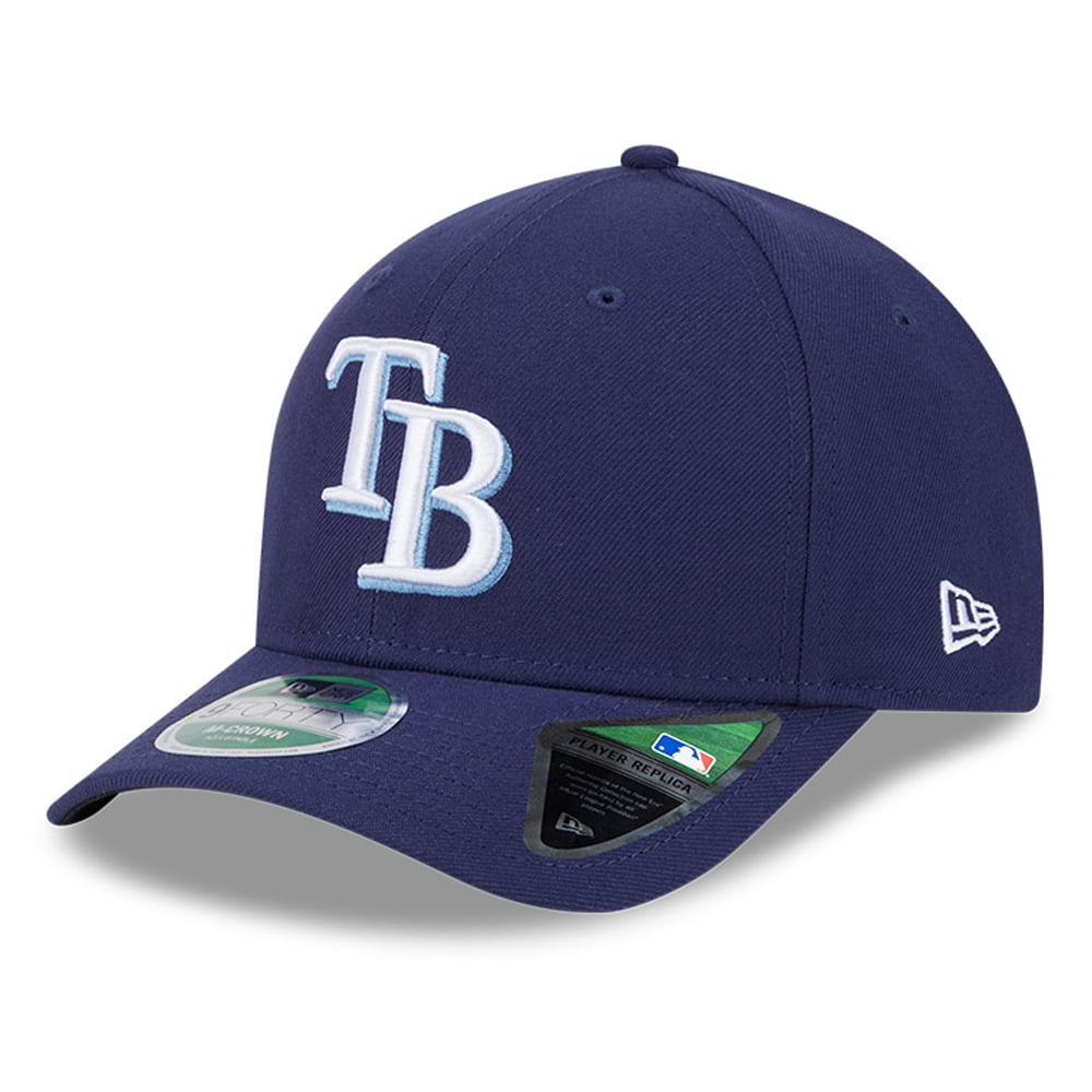 Men's New Era Navy Tampa Bay Rays Player Replica 9FORTY Adjustable Hat ...