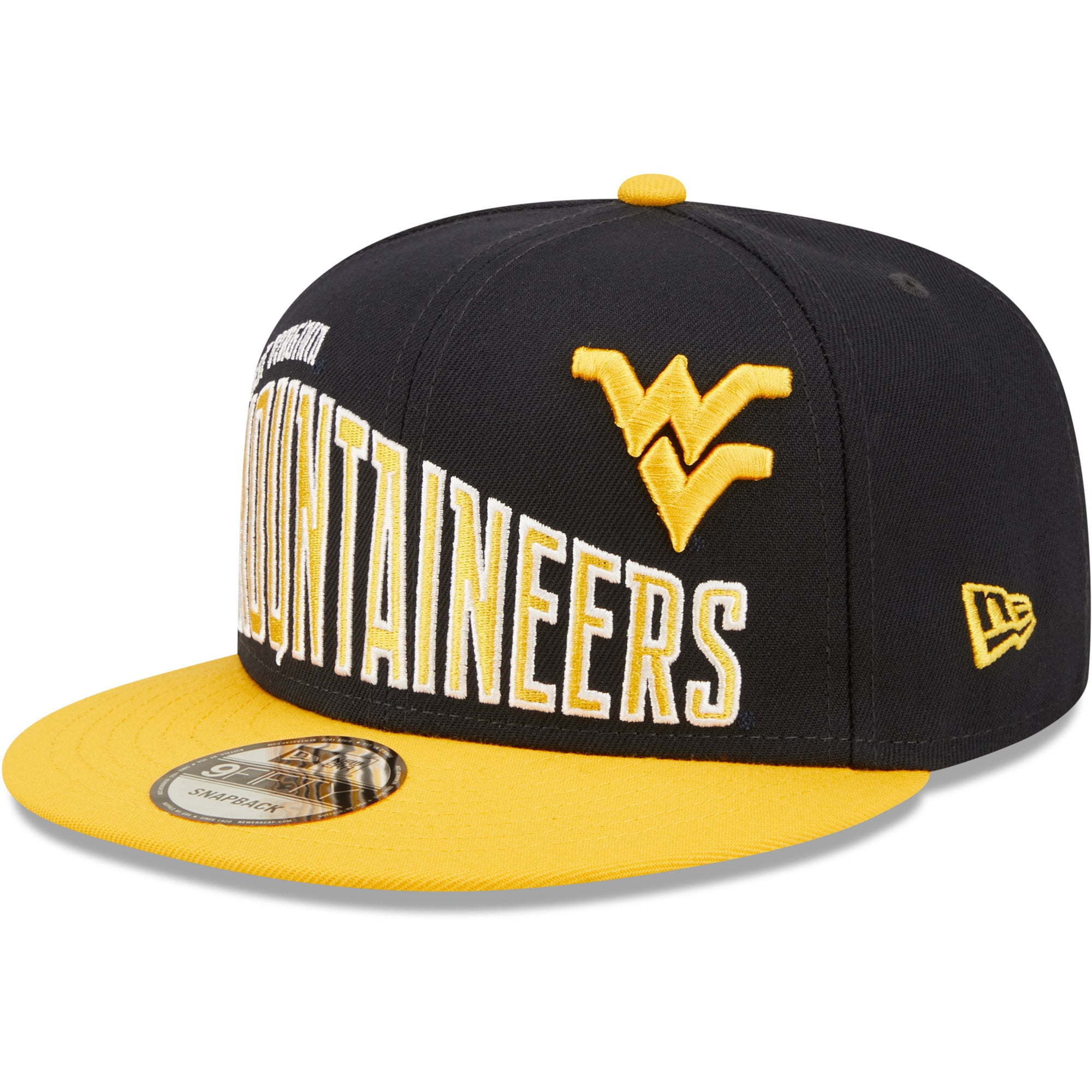 Men's New Era Navy West Virginia Mountaineers Two-Tone Vintage Wave ...