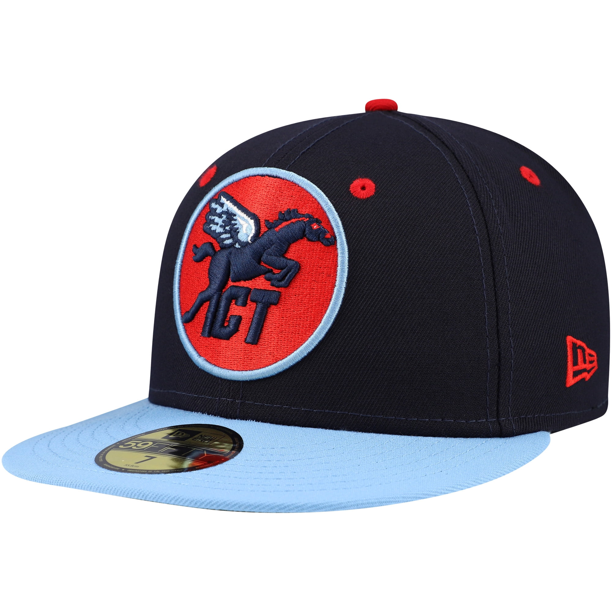 Men's New Era Navy Wichita Wind Surge Authentic Collection 59FIFTY ...