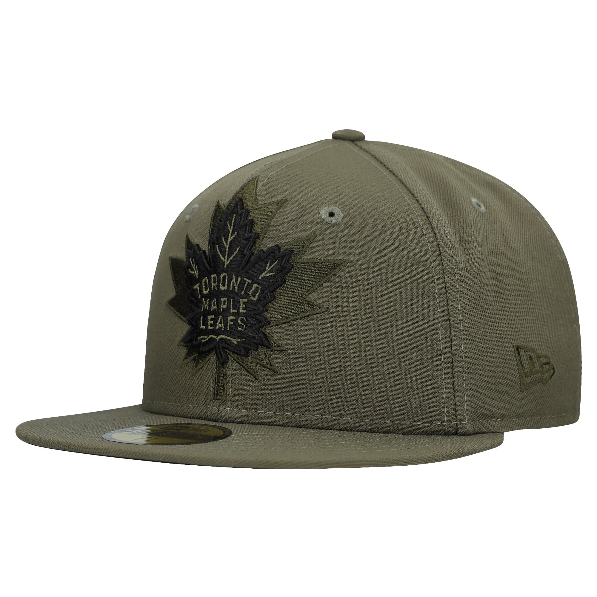 Men's New Era Olive Toronto Maple Leafs Military Appreciation Flag ...