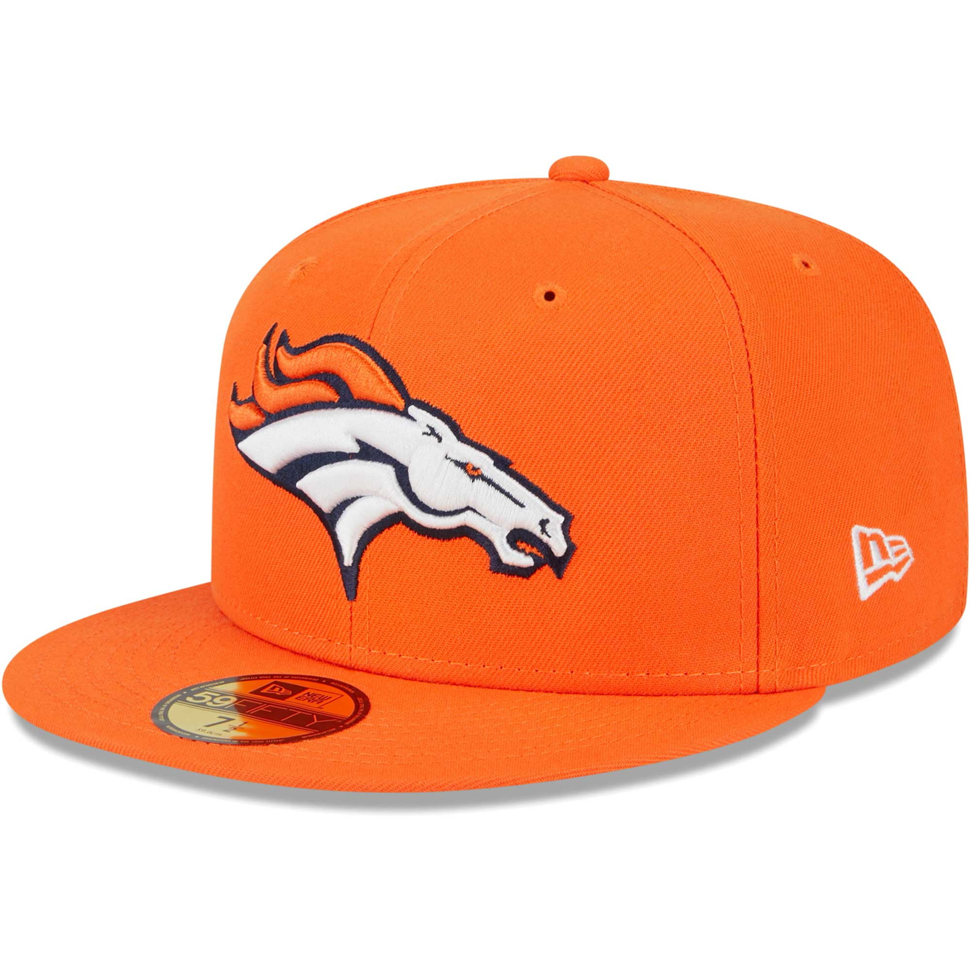 Men's New Era Orange Denver Broncos Main 59FIFTY Fitted Hat - Walmart.com