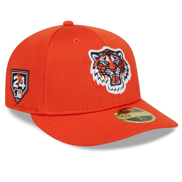 Men's New Era Orange Detroit Tigers 2024 Spring Training Low Profile ...