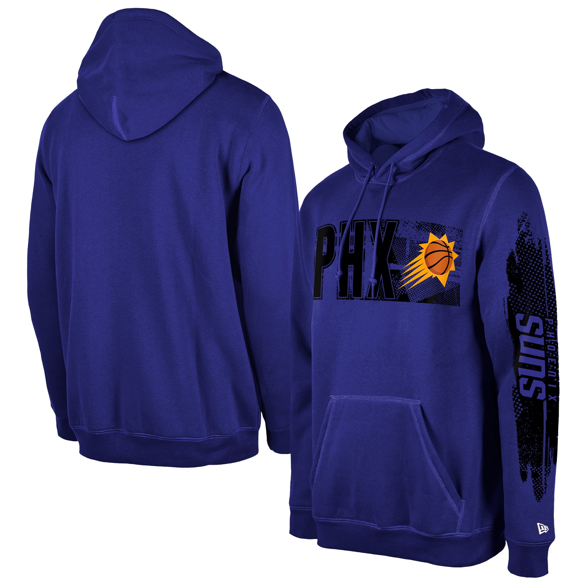 Men's New Era Phoenix Suns Purple Tip-Off Collection Pullover Hoodie ...
