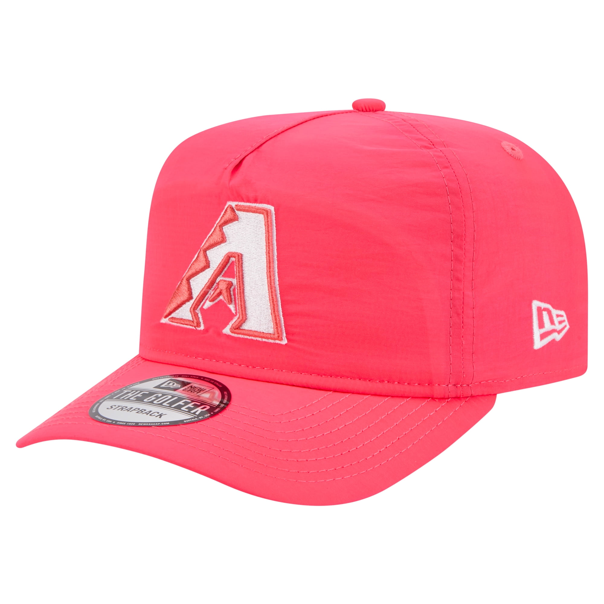 Men's-New Era Pink Arizona Diamondbacks Everyday Golfer Adjustable Hat ...