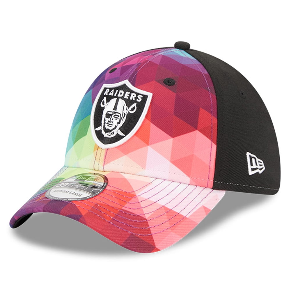 Men's New Era Pink Las Vegas Raiders 2023 NFL Crucial Catch 39THIRTY ...