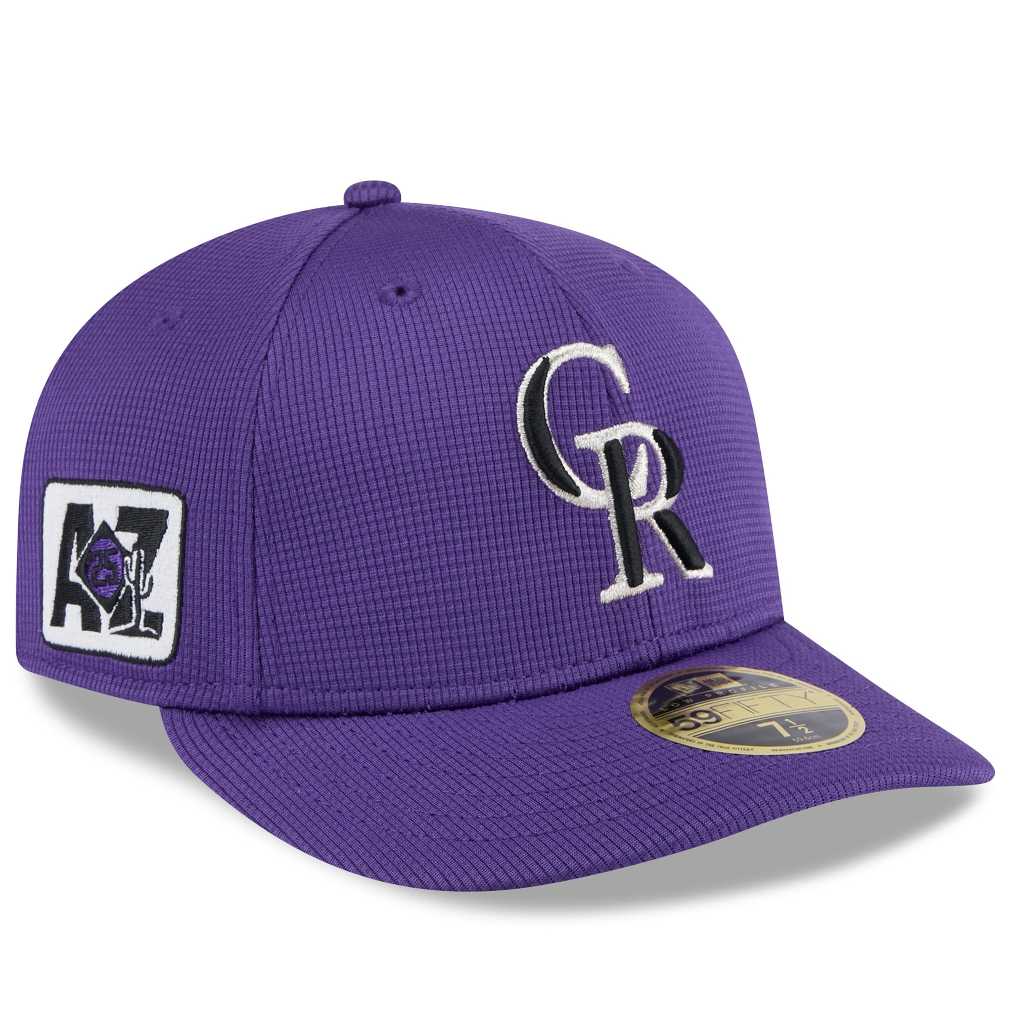 Men's New Era Purple Colorado Rockies 2025 Spring Training Low Profile ...