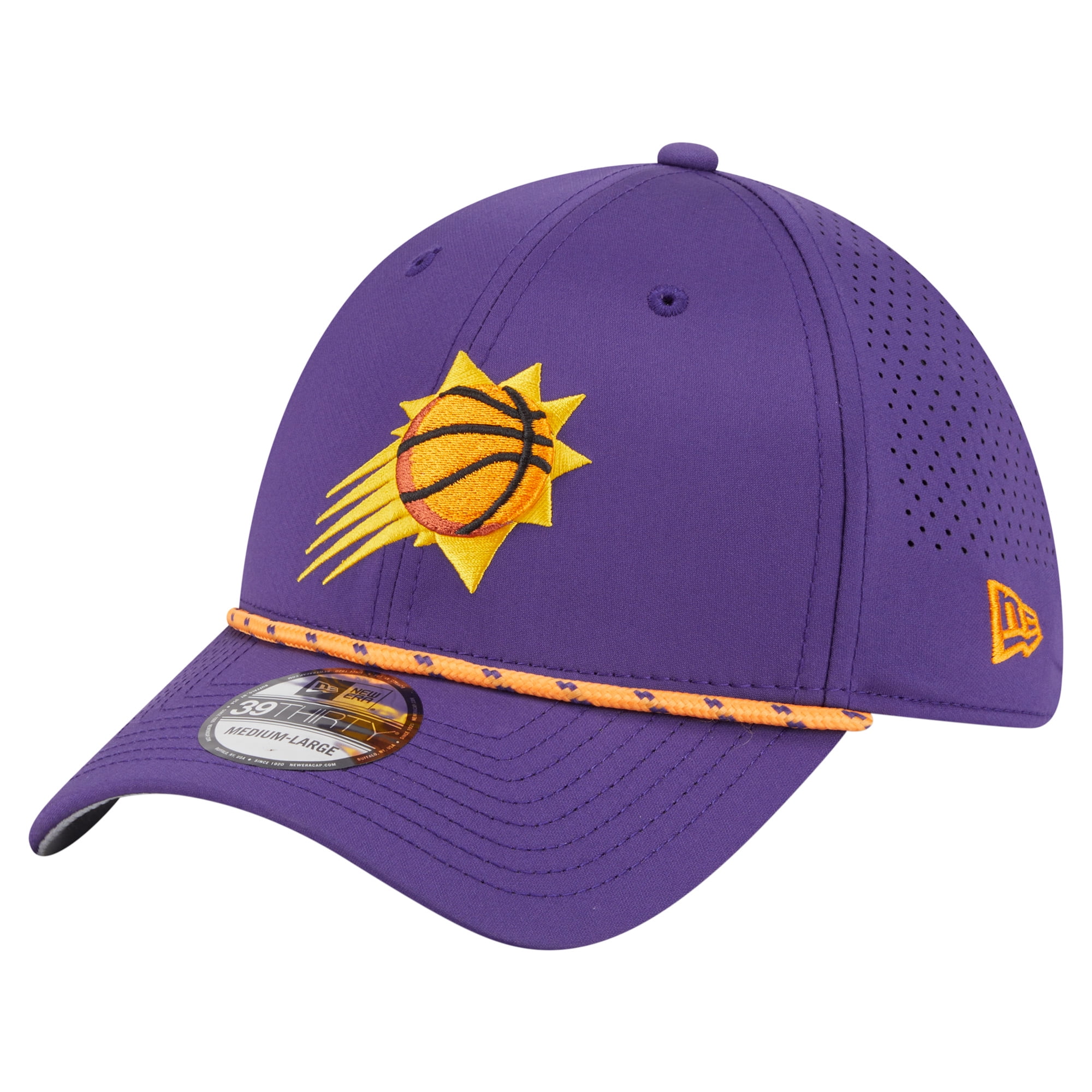 Men's New Era Purple Phoenix Suns Featherweight Poly Rope Flex 39Thirty ...