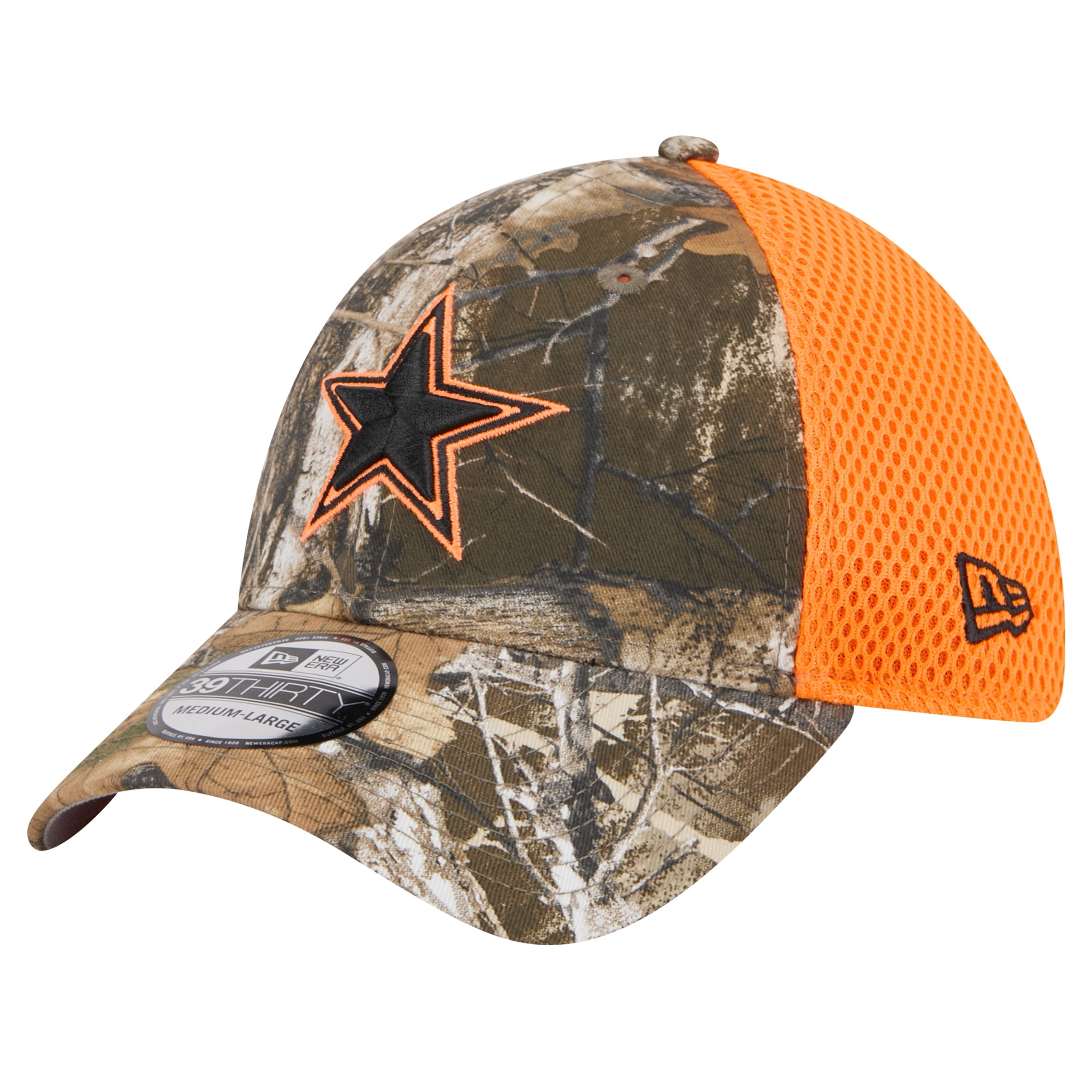 Men's New Era Realtree Camo/Orange Dallas Cowboys Active 39THIRTY Flex ...