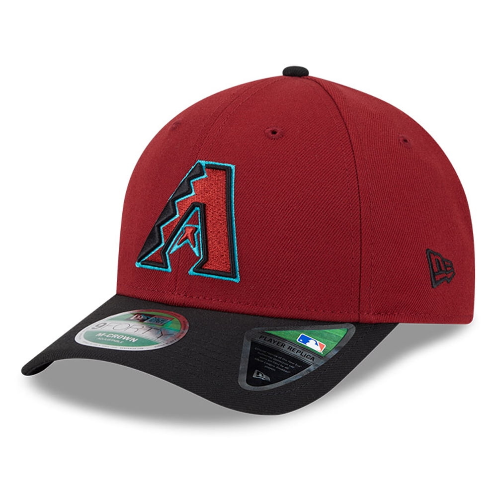 Men's New Era Red Arizona Diamondbacks Player Replica 9FORTY Adjustable ...