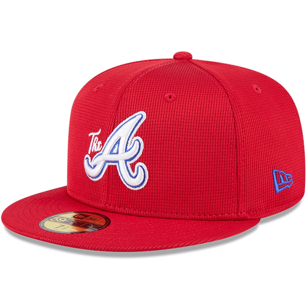 Men's New Era Red Atlanta Braves City Connect Batting Practice 59FIFTY ...