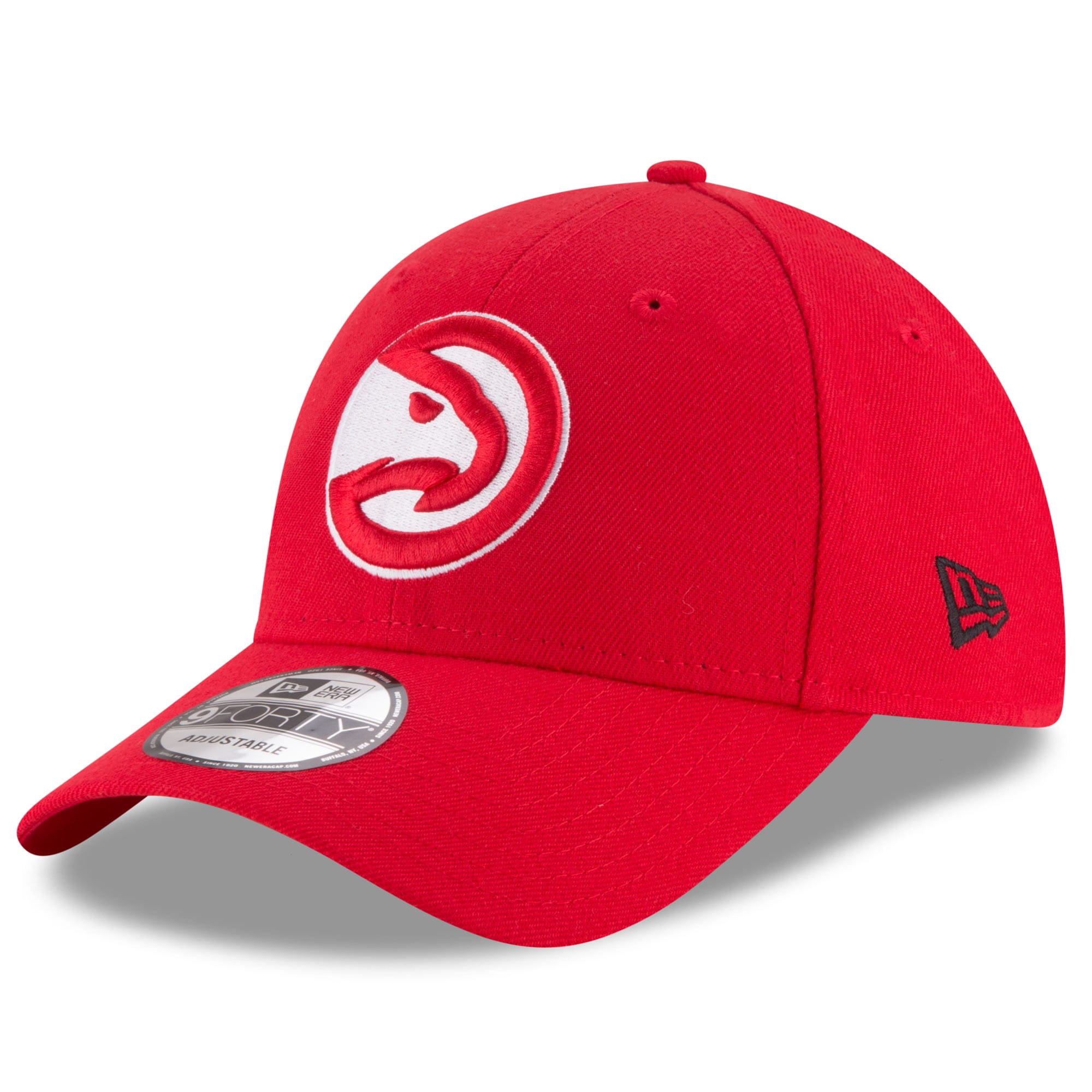 Men's New Era Red Atlanta Hawks Official Team Color 9FORTY Adjustable Hat - Walmart.com
