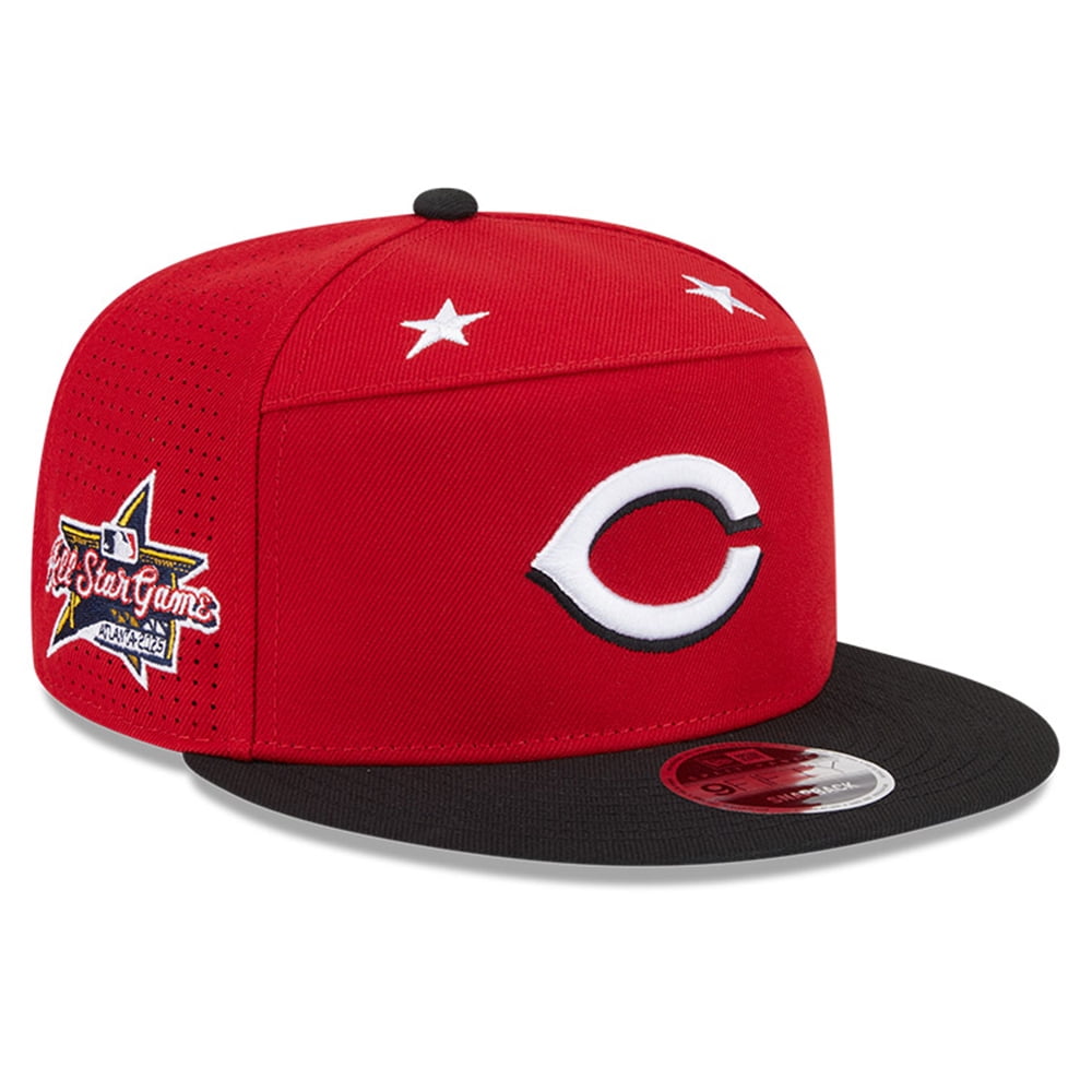 Men's New Era Red/Black Cincinnati Reds 2025 MLB All-Star Game Side ...